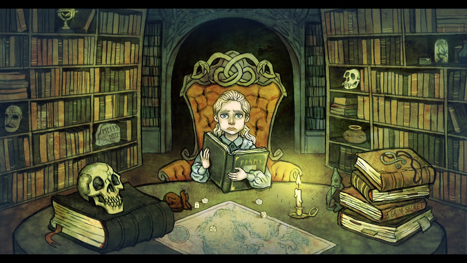 Anton Vitus - The Lost Mountain Saga - game master portrait for VAESEN