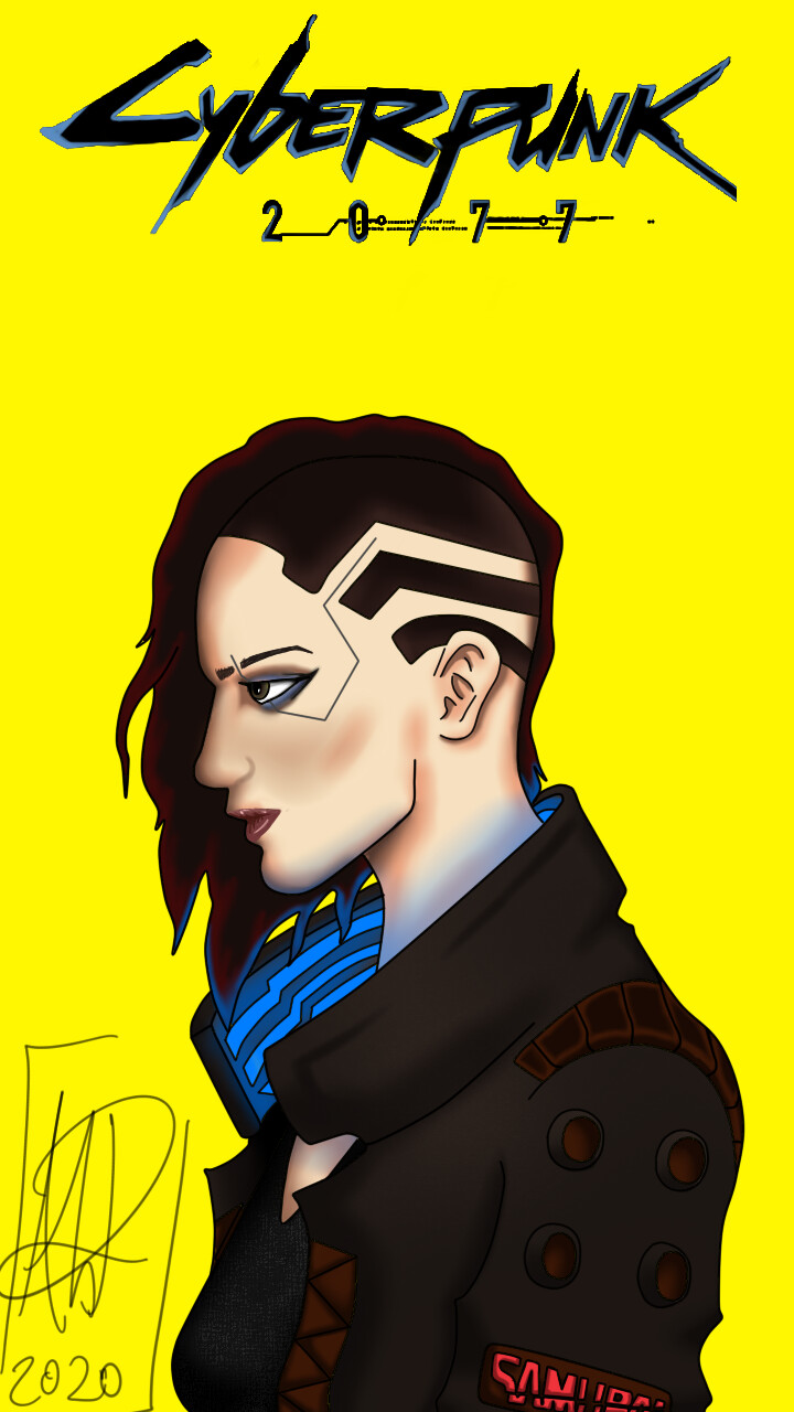 ArtStation - V, Cyberpunk 2077