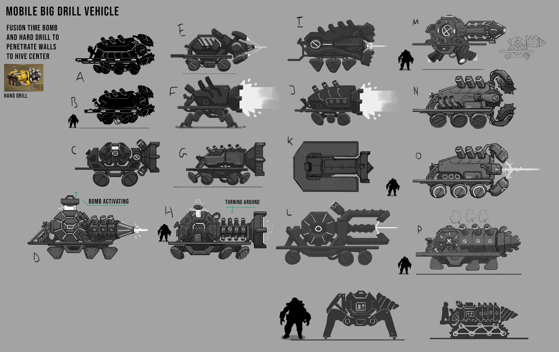 ArtStation - Deep Rock Vehicle Fan Art