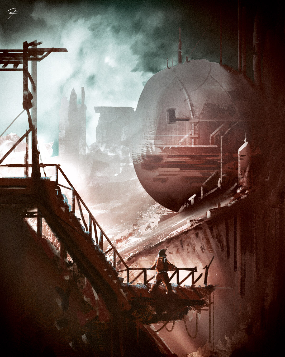 ArtStation - Environment sketch