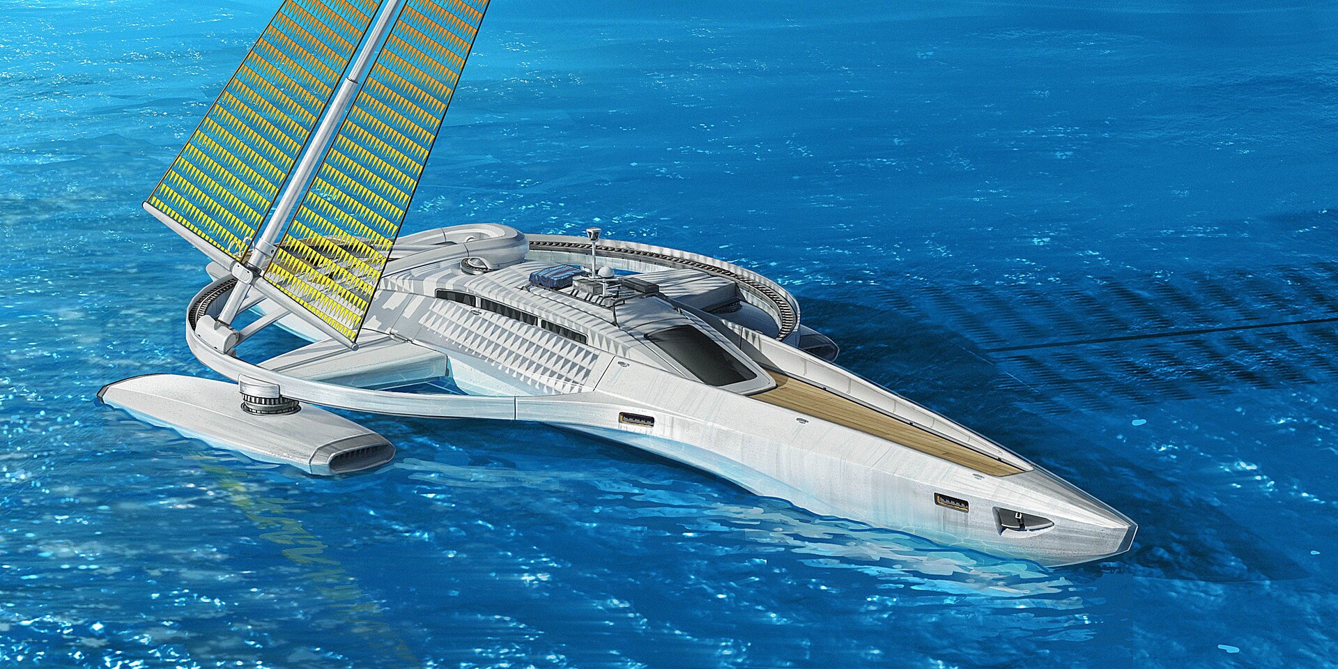 ArtStation - Solar spaceyacht