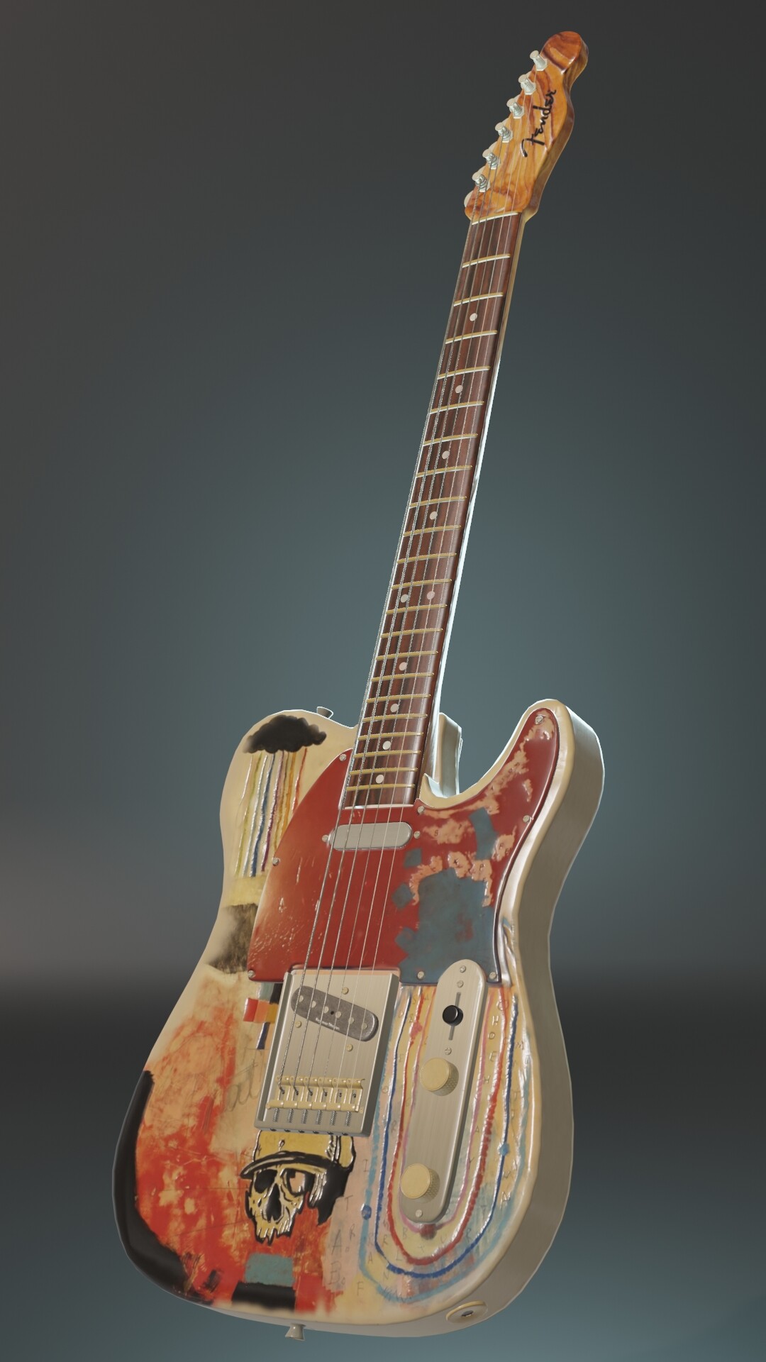 ArtStation - Phillip Nichols Telecaster