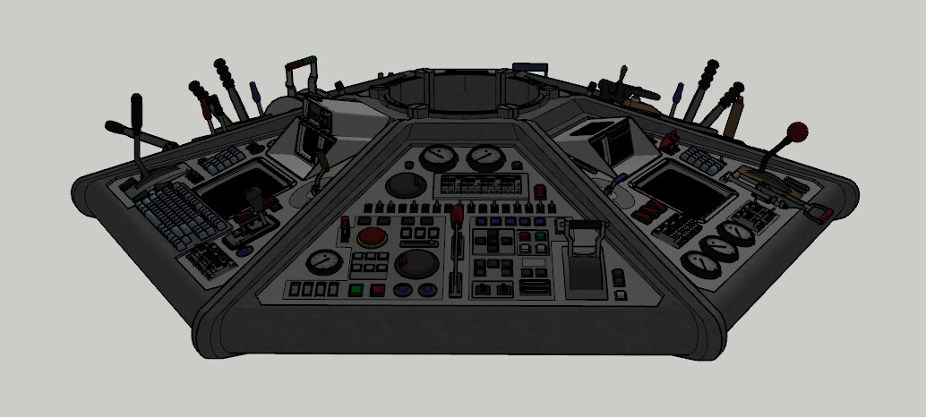 tardis console panels