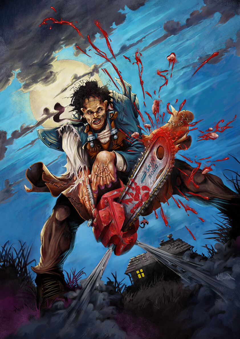 Leatherface Cartoon