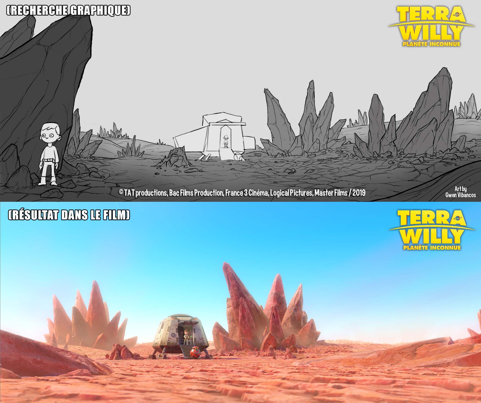 ArtStation - Mon travail sur le film "Terra Willy" de TAT Productions