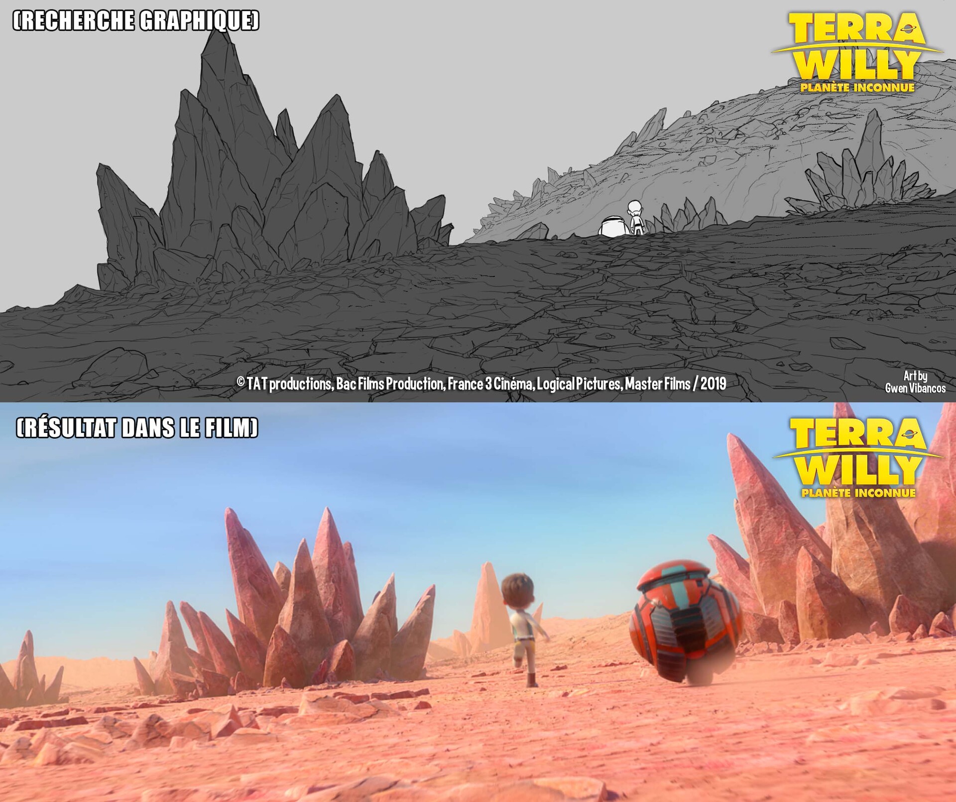 ArtStation - Mon travail sur le film "Terra Willy" de TAT Productions