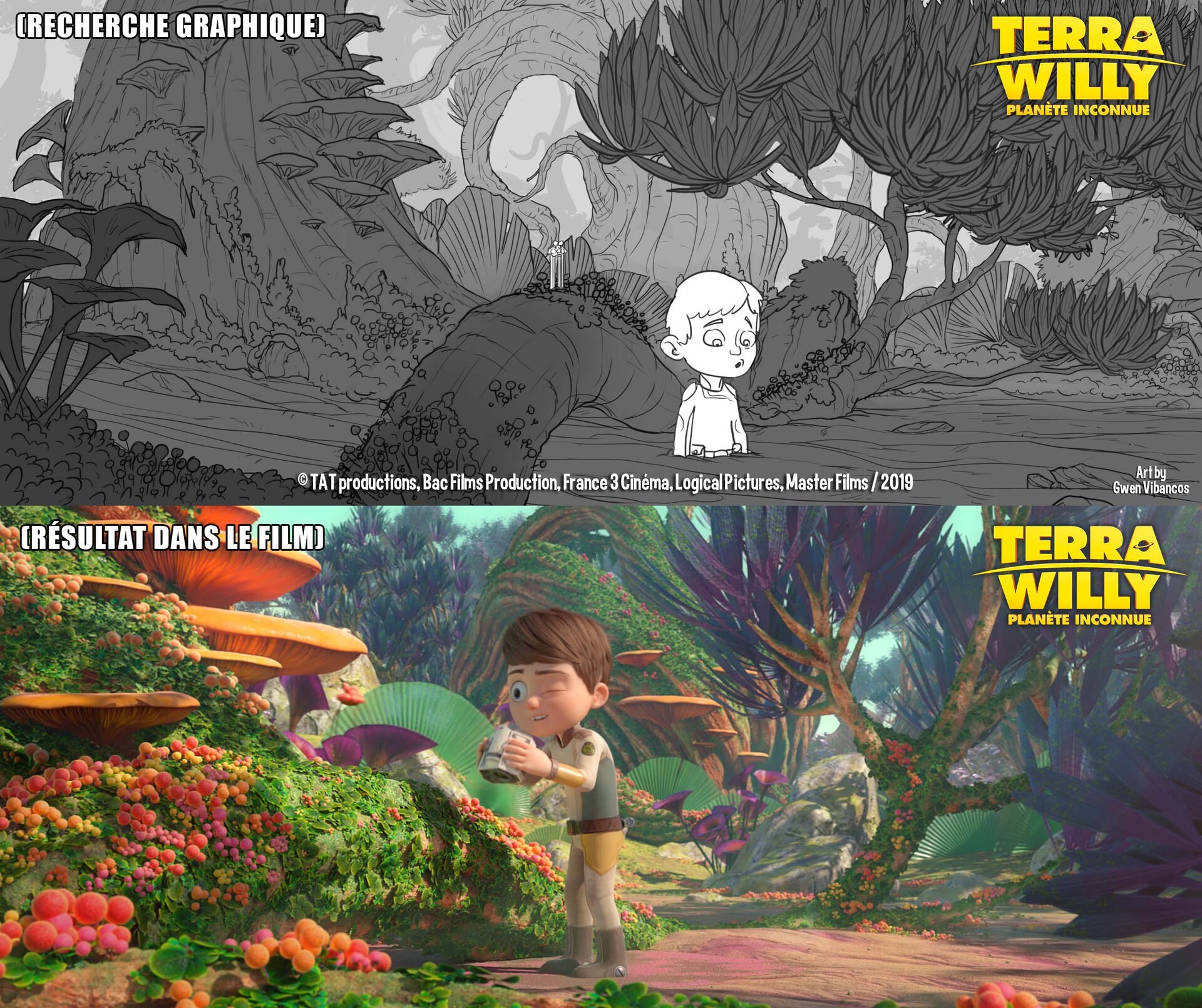 ArtStation - Mon travail sur le film "Terra Willy" de TAT Productions