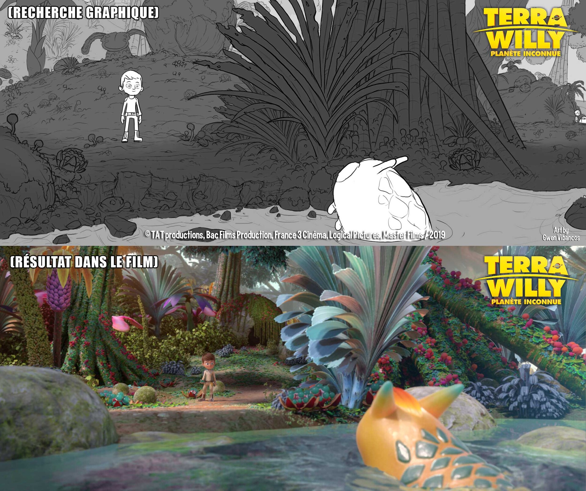 ArtStation - Mon travail sur le film "Terra Willy" de TAT Productions