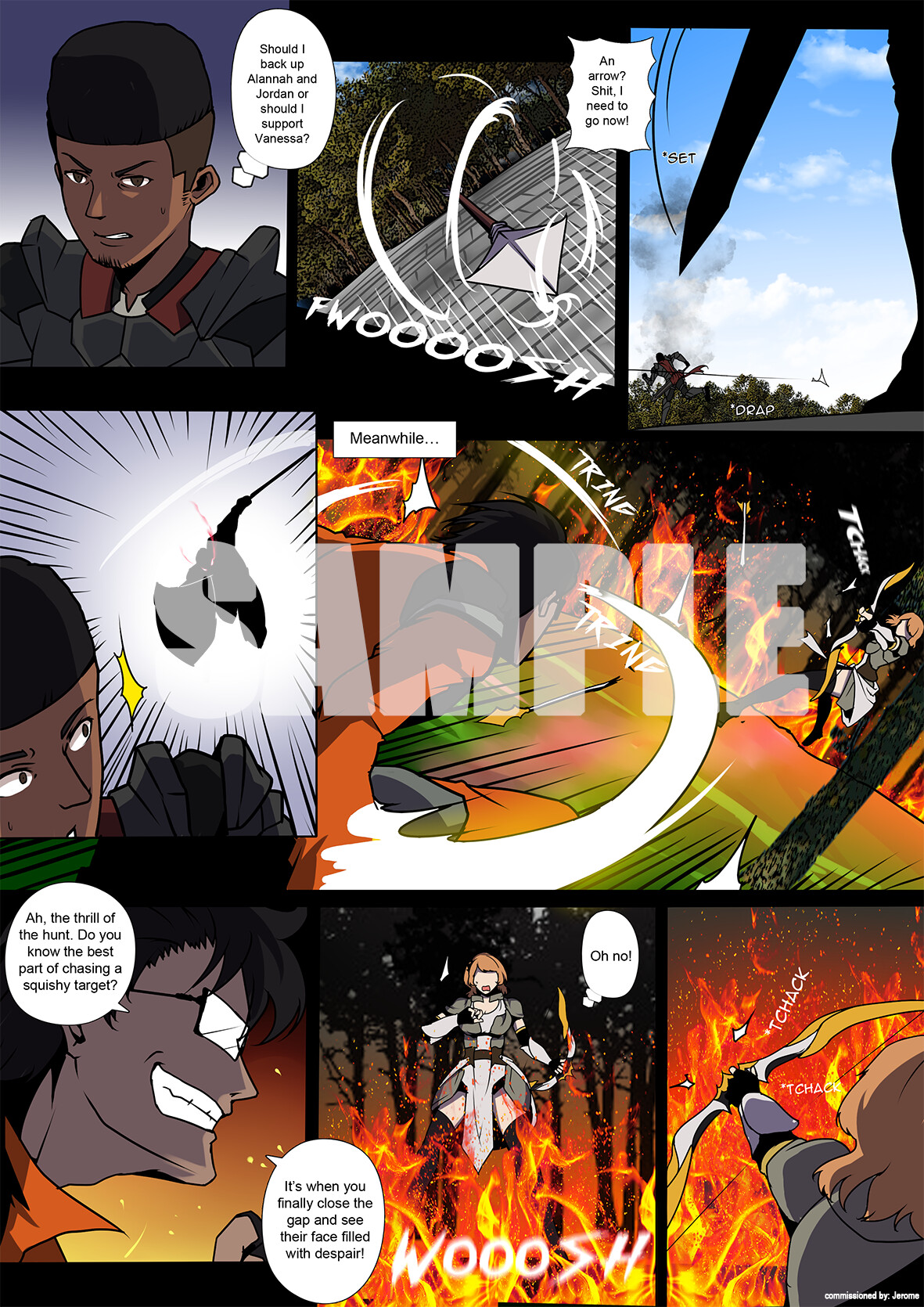 ArtStation - Comic Sample