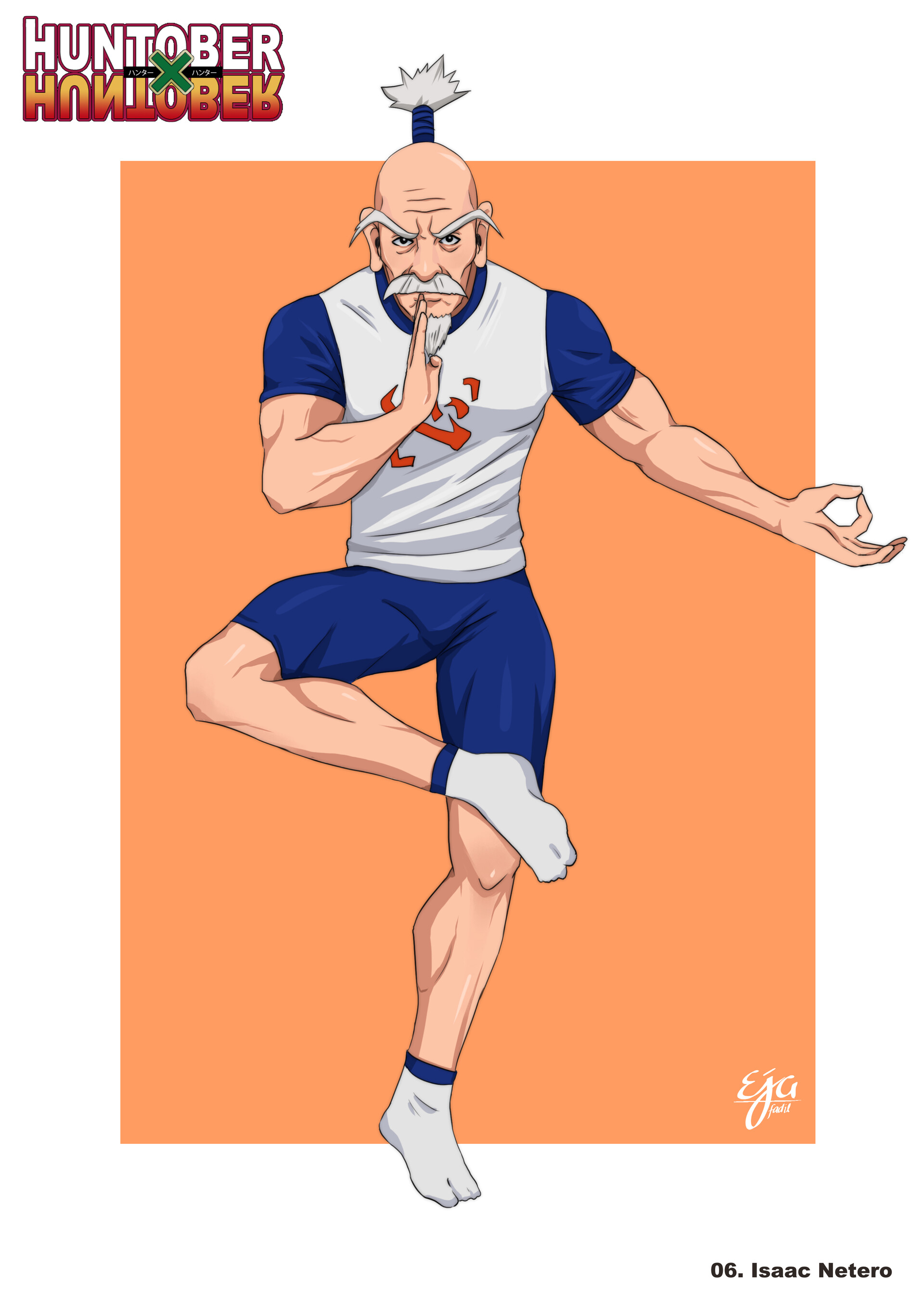ArtStation - Isaac Netero - HunterXHunter