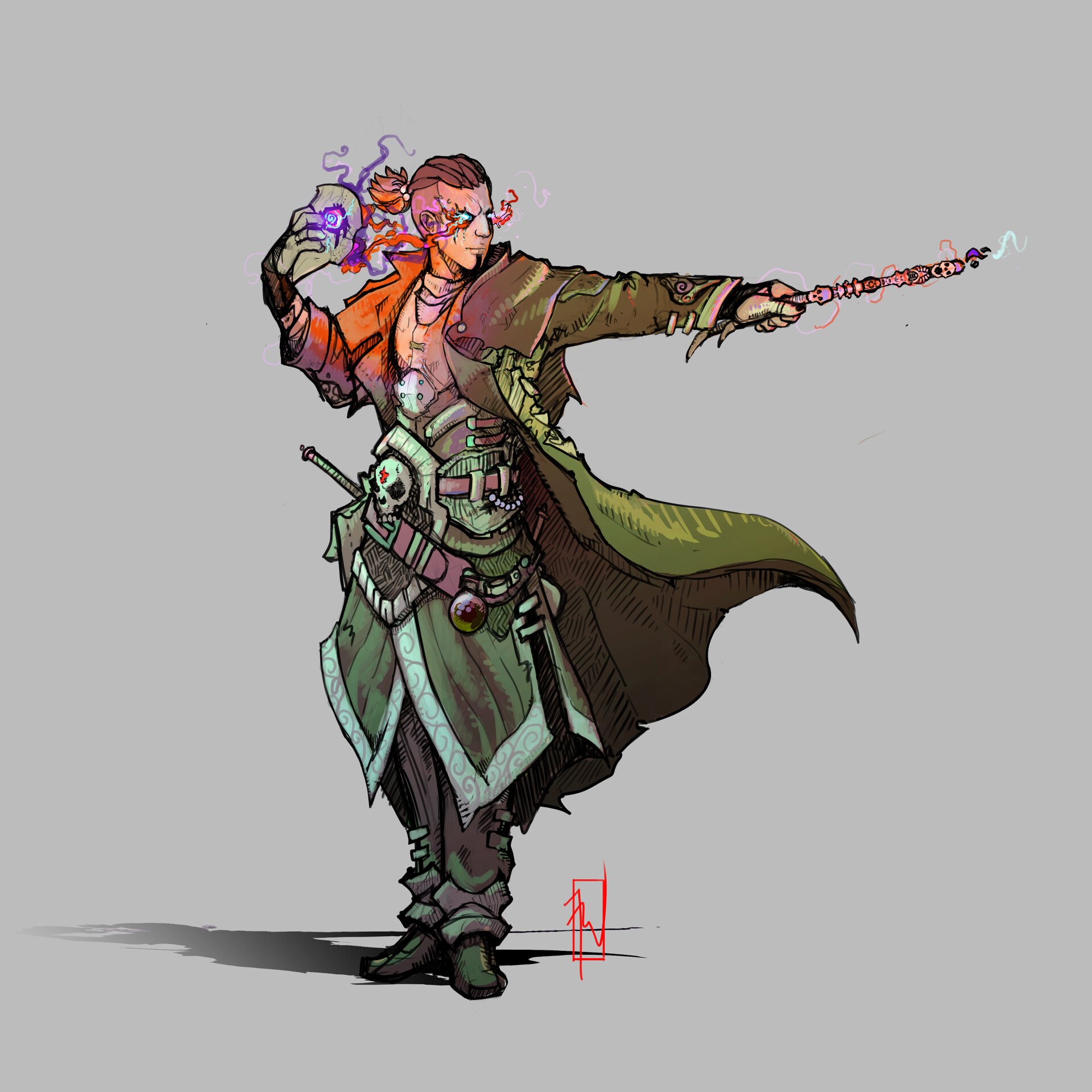 ArtStation - Sorlock Character Commission 2020