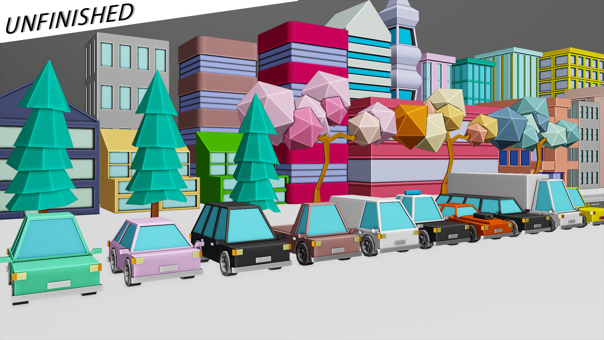 ArtStation - Unfinished | City Run