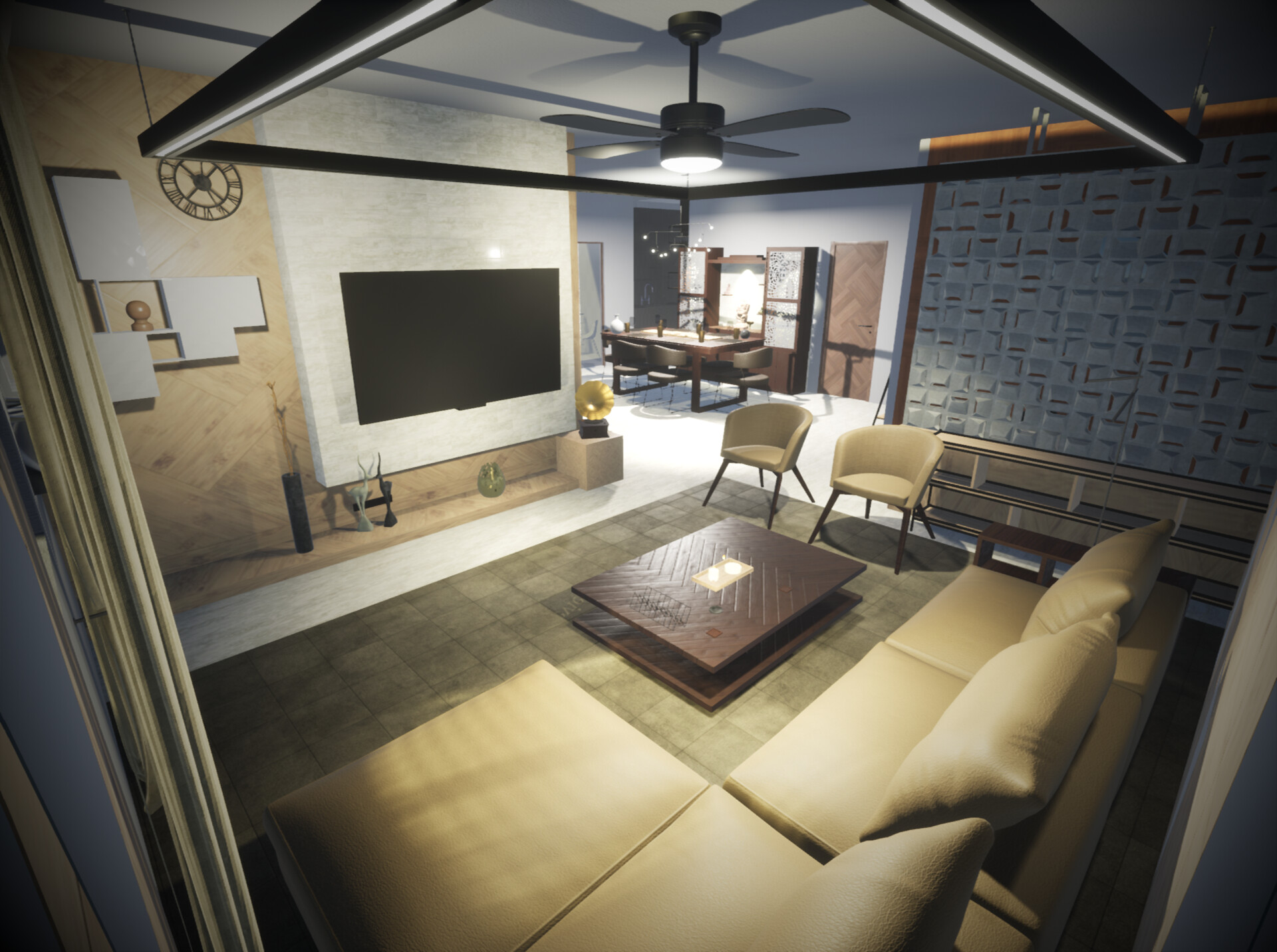 ArtStation - Apartment Interior