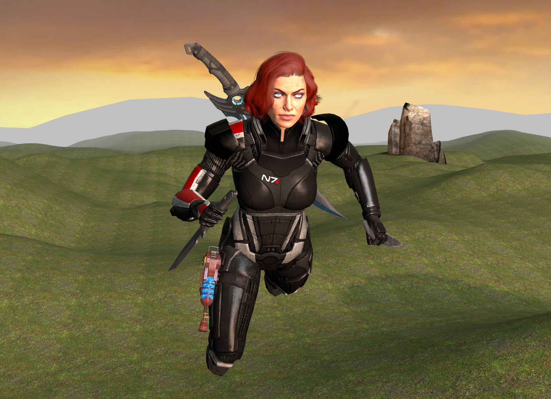 Aeon - Silence - Scarlett Rhodes - Blade Queen