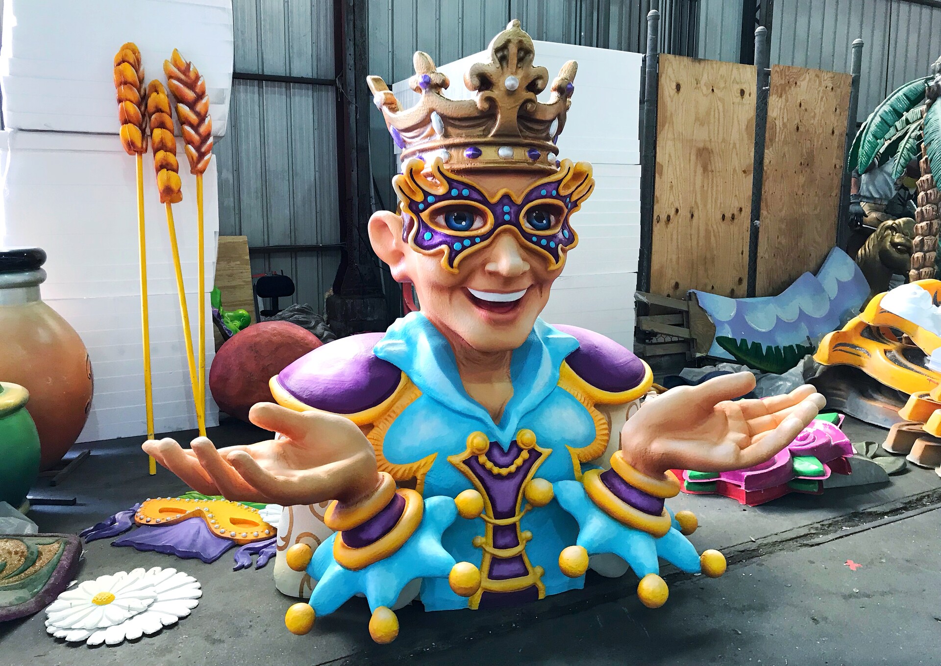 ArtStation - King Prop for Cedar Fair