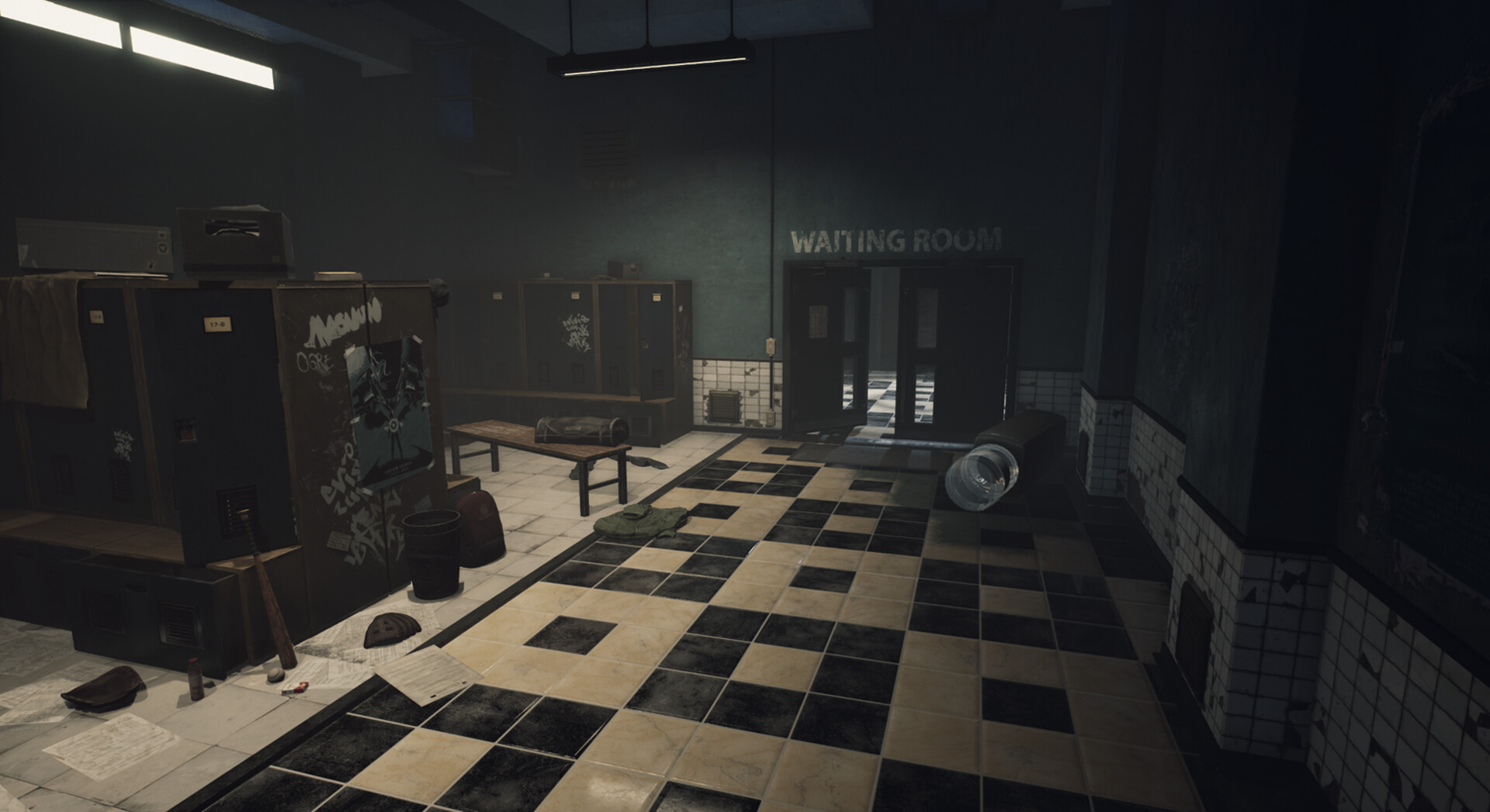 ArtStation - Locker Room [UE4]