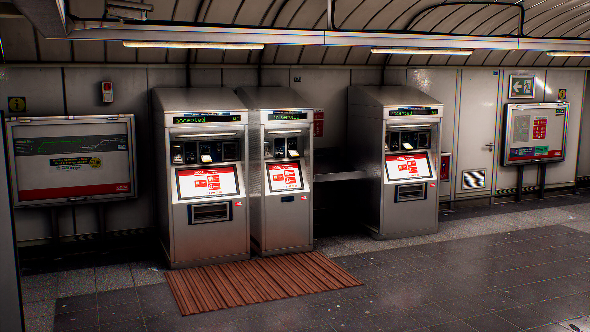 Dekogon Studios - CCA Subway Terminal (UE4)
