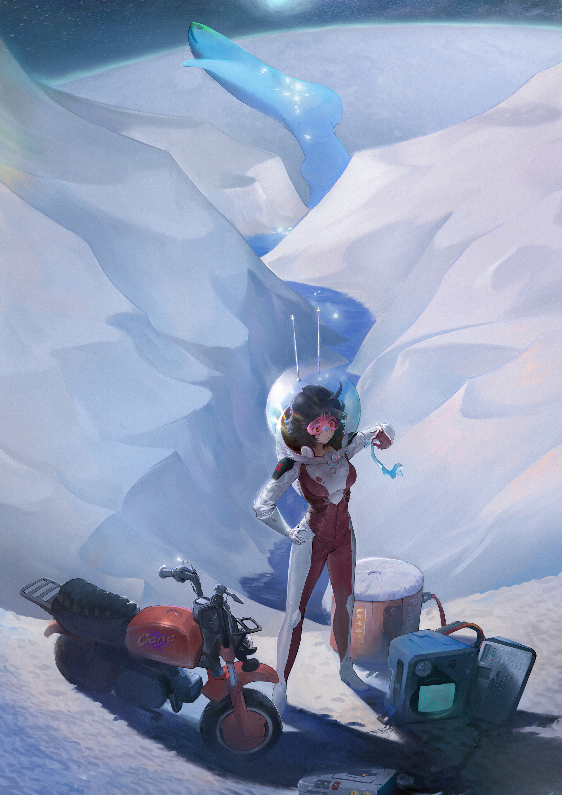 ArtStation - 搜寻！银河梦幻热带鱼~