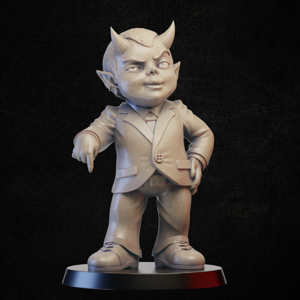 ArtStation - Baby devil