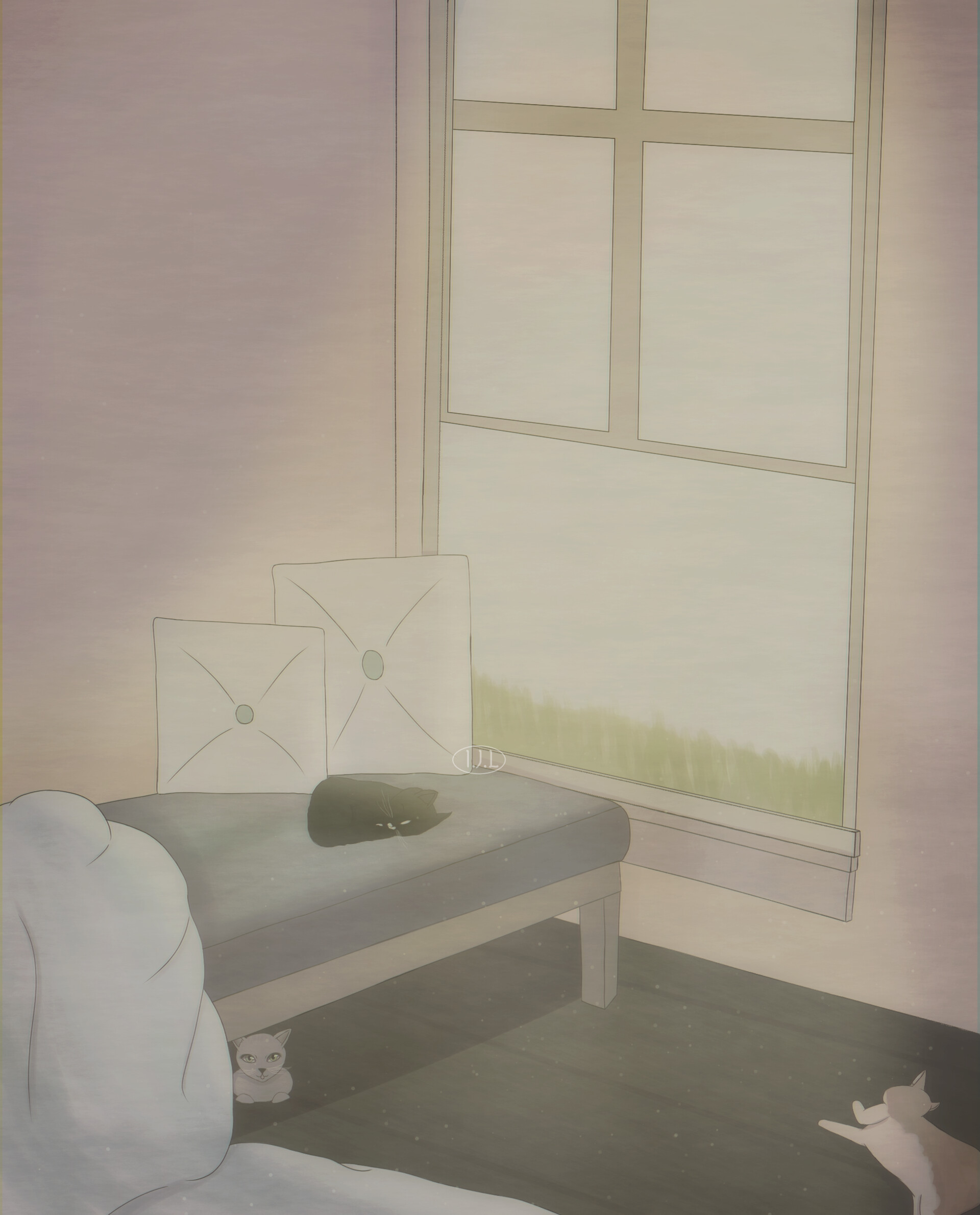 ArtStation - Cats Nap Room