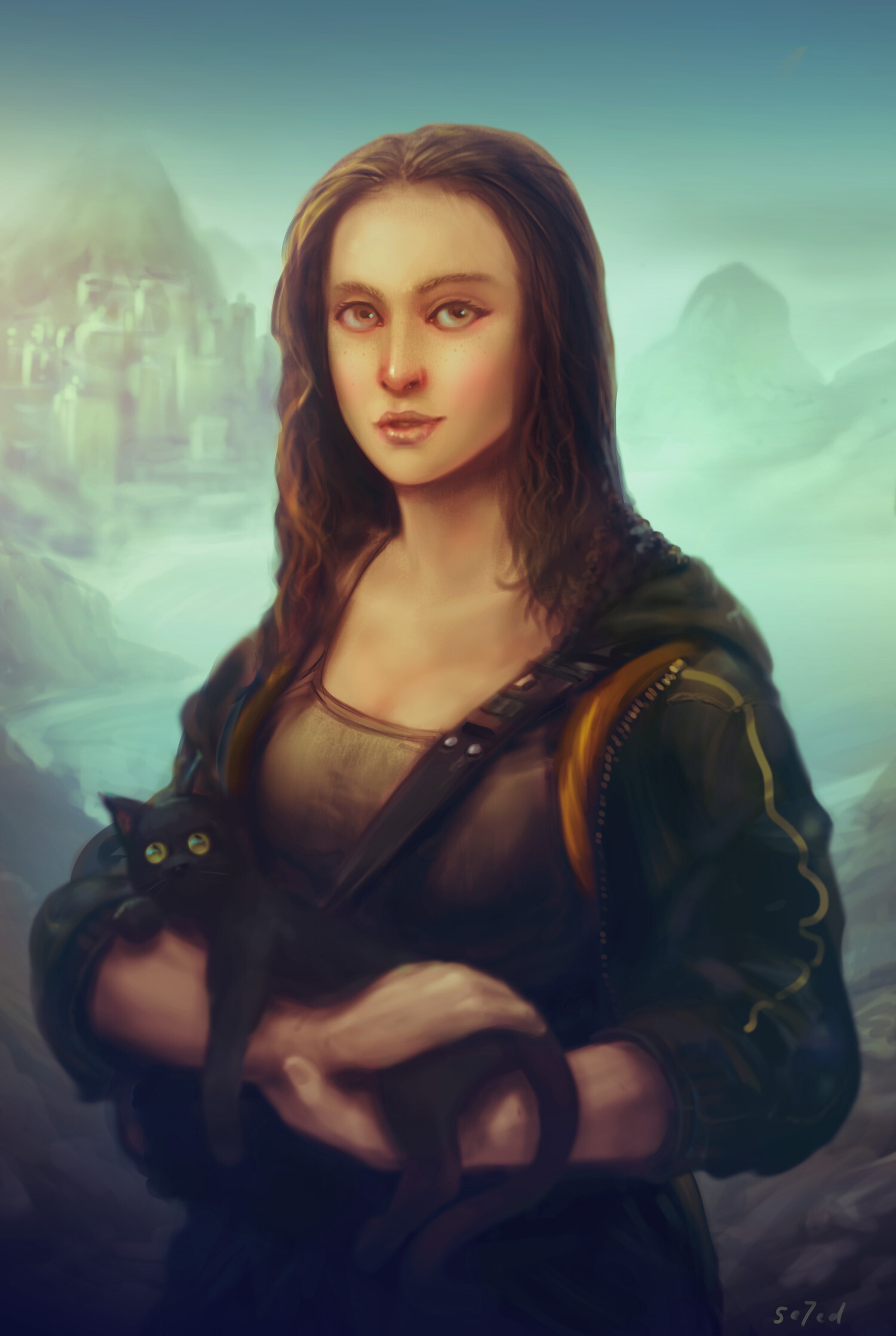 seed Seven - Mona Lisa - artstationJam