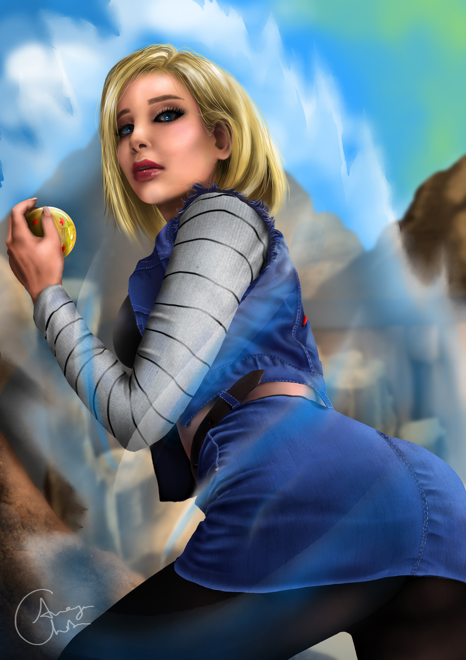ArtStation - Android 18
