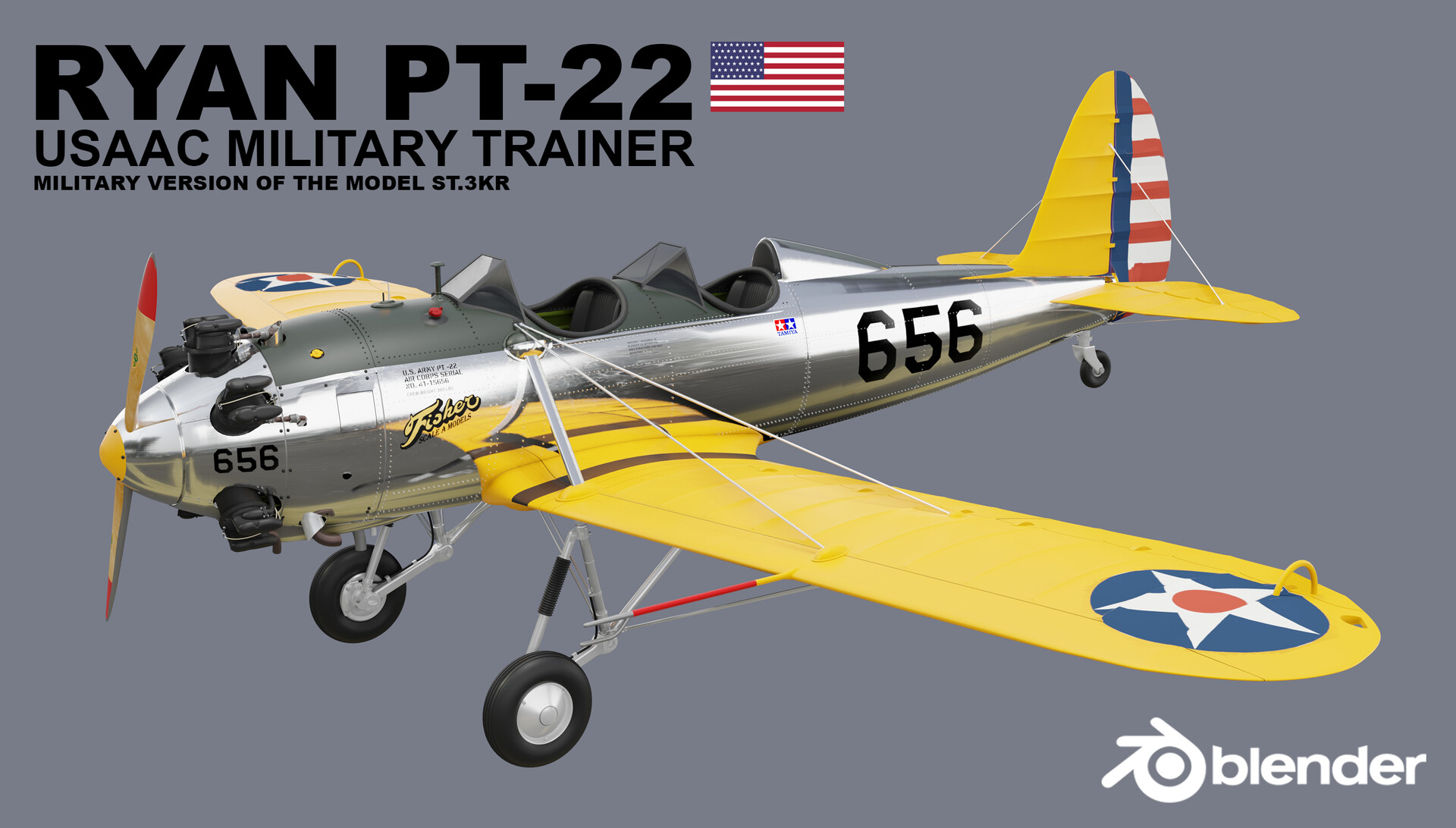 ArtStation - Ryan PT-22 - Blender 2.8