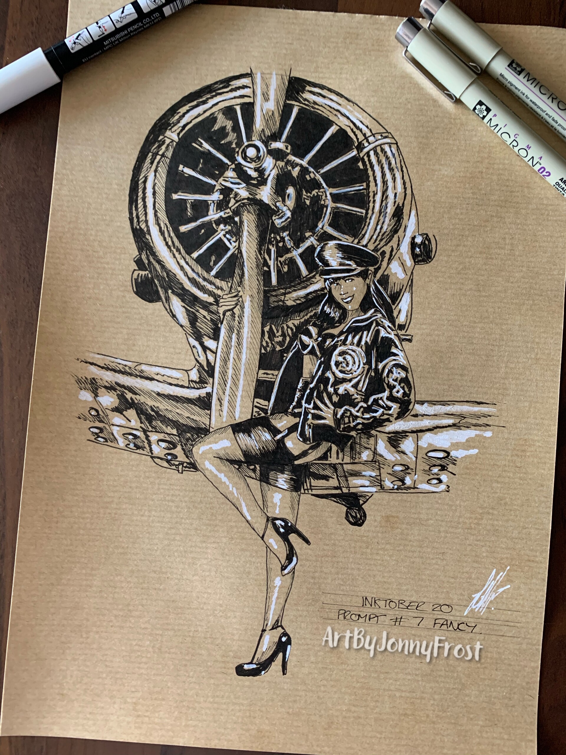 ArtStation - Inktober 20 Prompt #7 Fancy