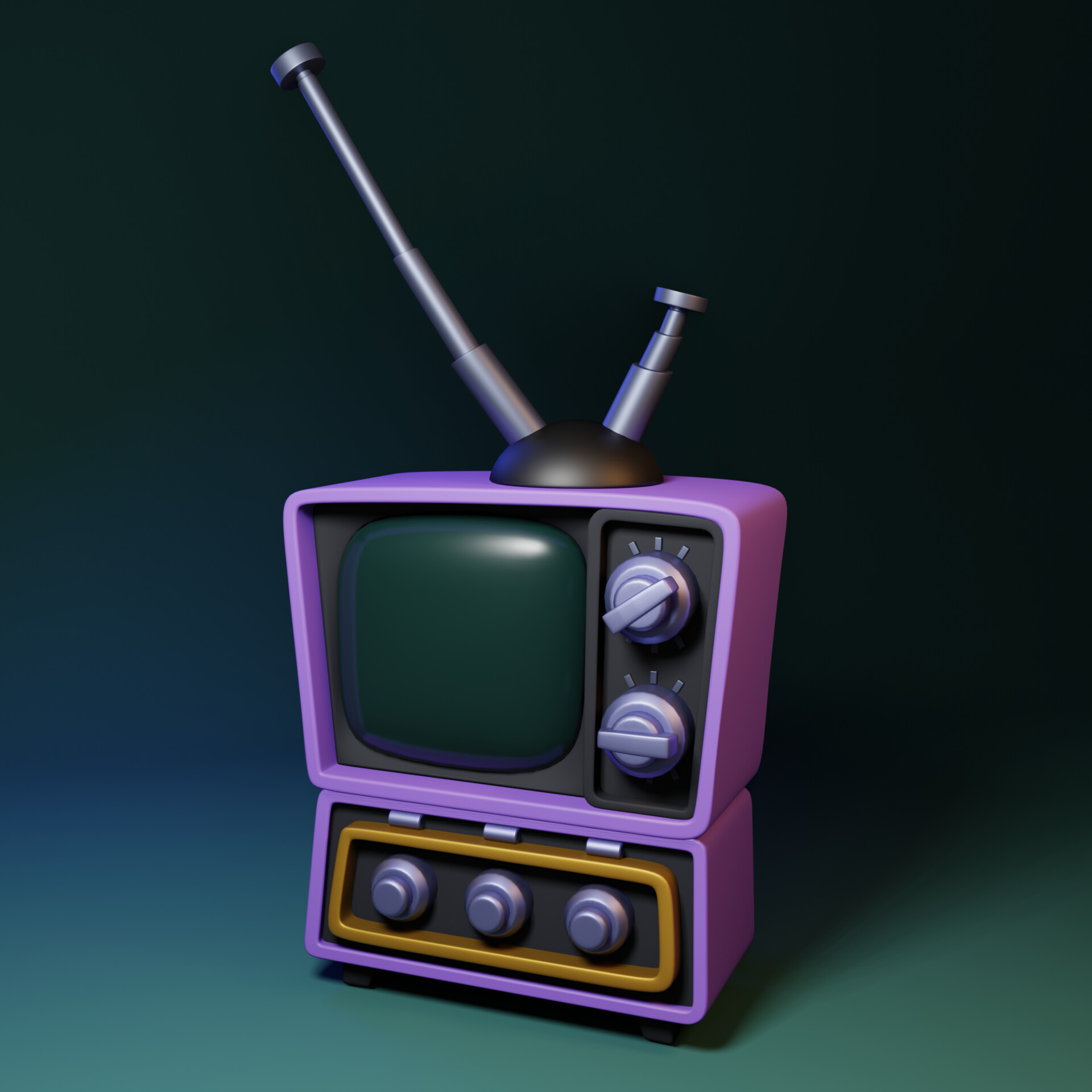 ArtStation - Tv Stylized