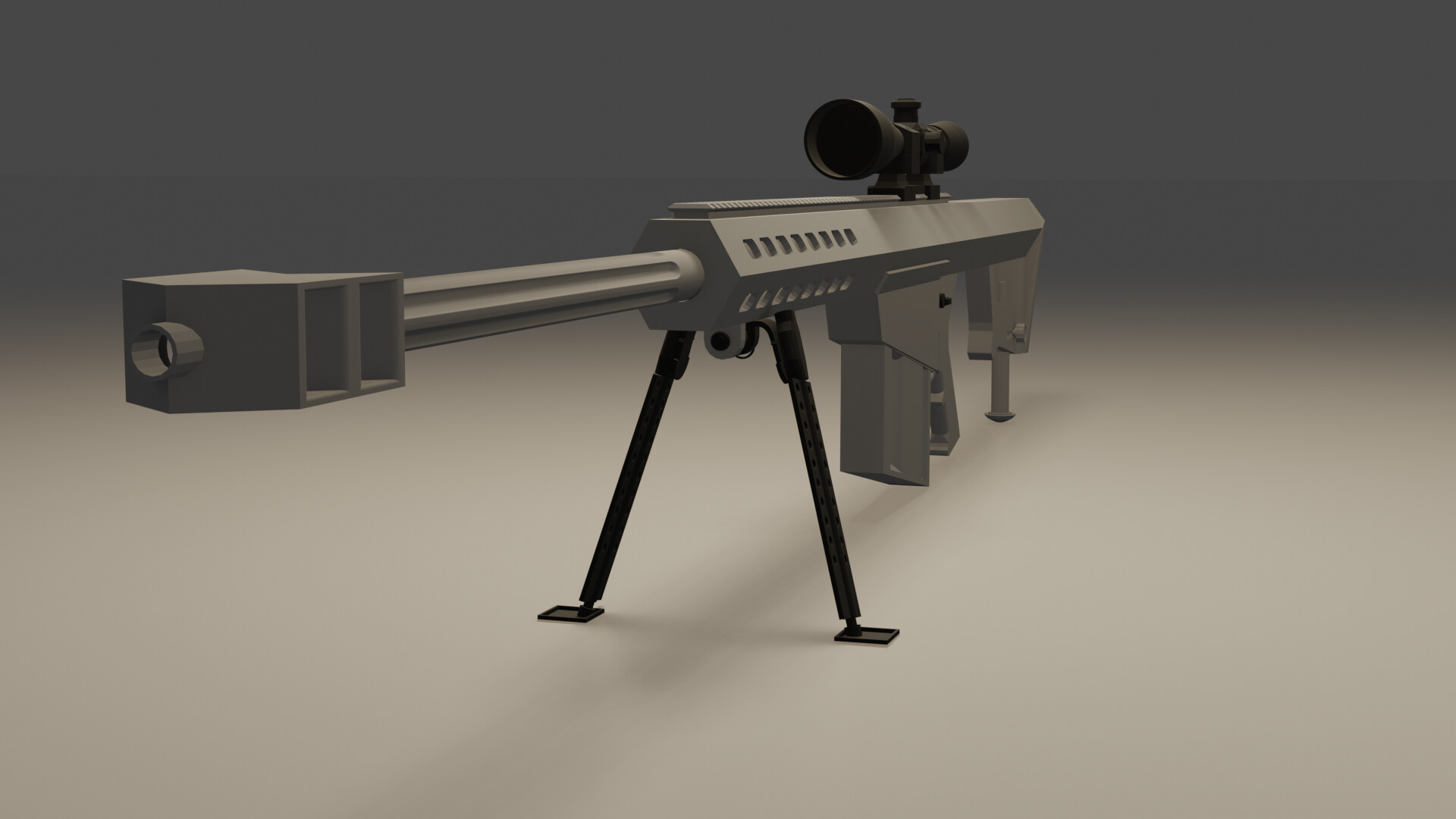 ArtStation - Barrett M82A1