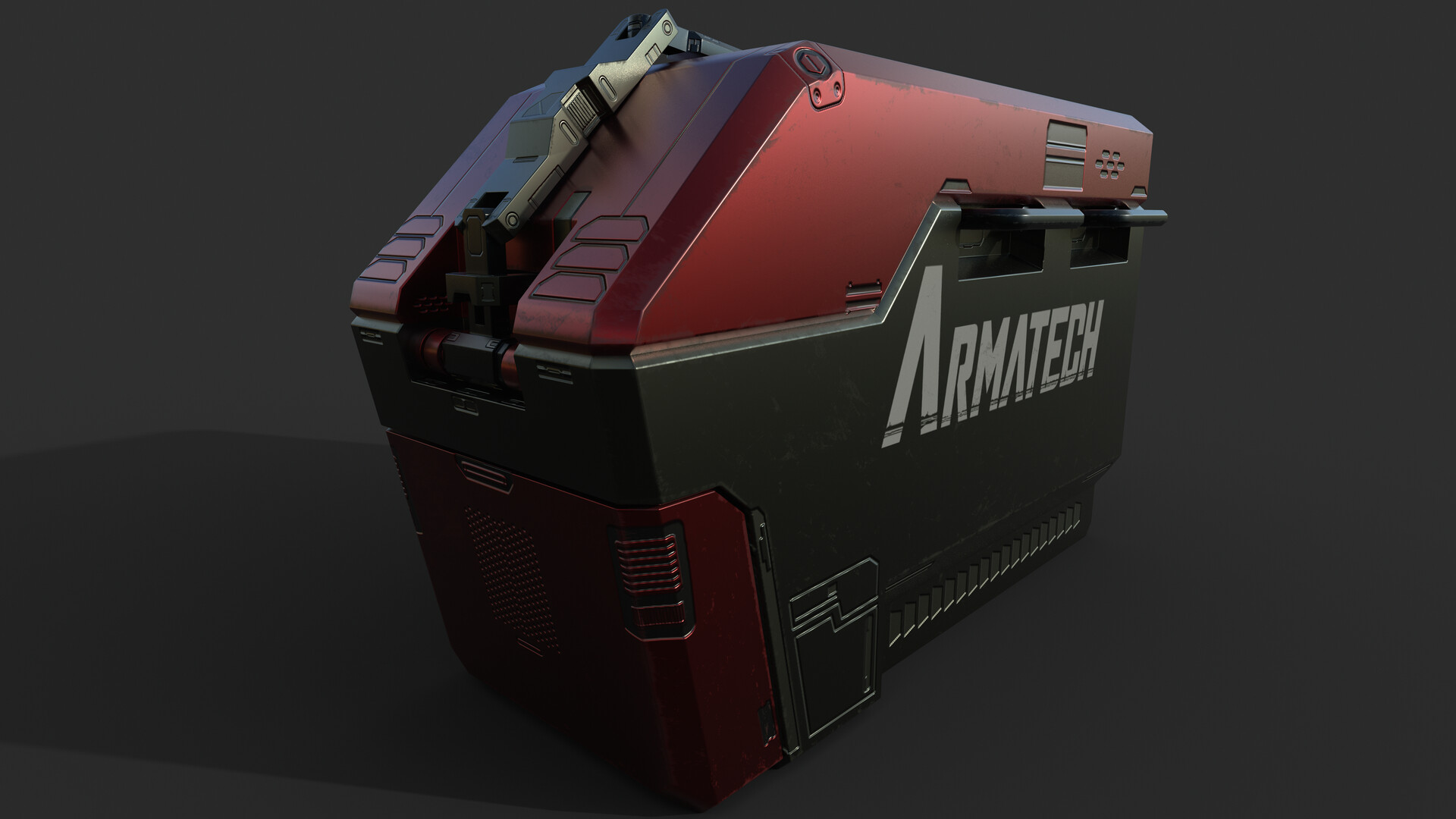 ArtStation - SciFi Ammo Box