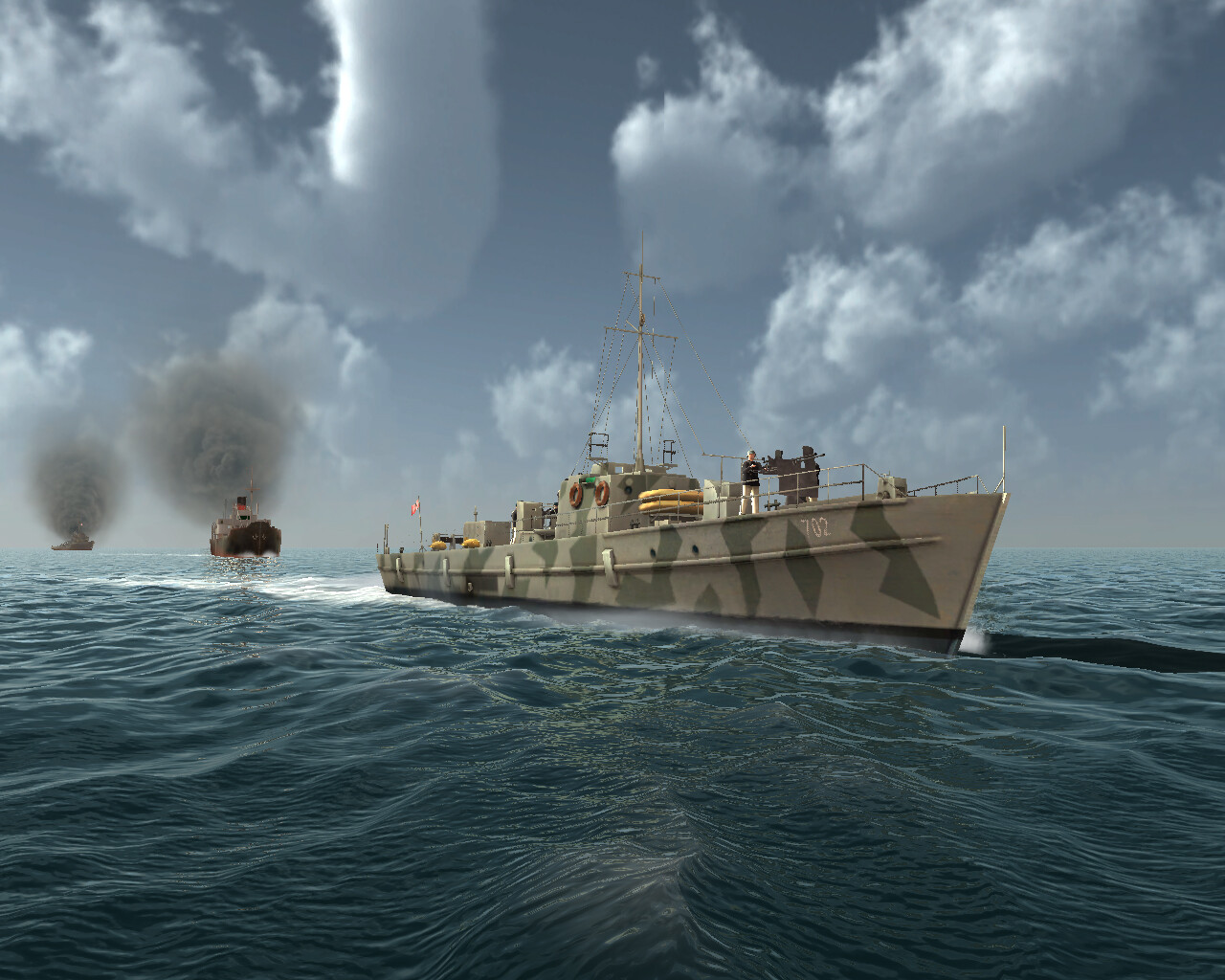 ArtStation - PT-Boats game. Akella. 2003-2009