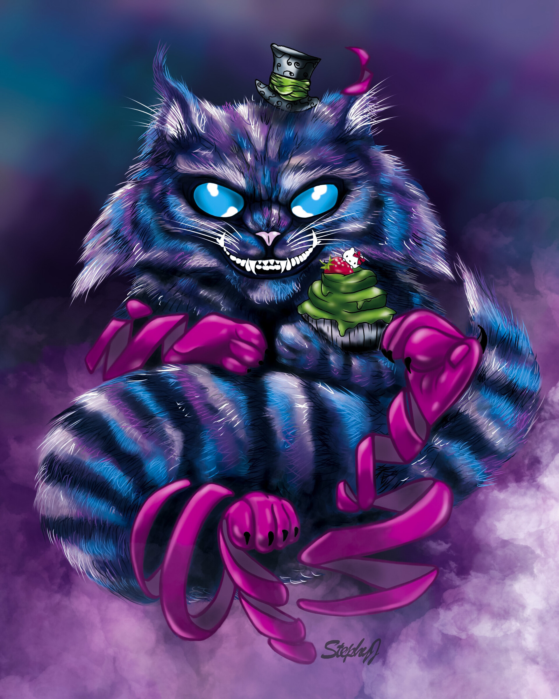 ArtStation - Cheshire Cat