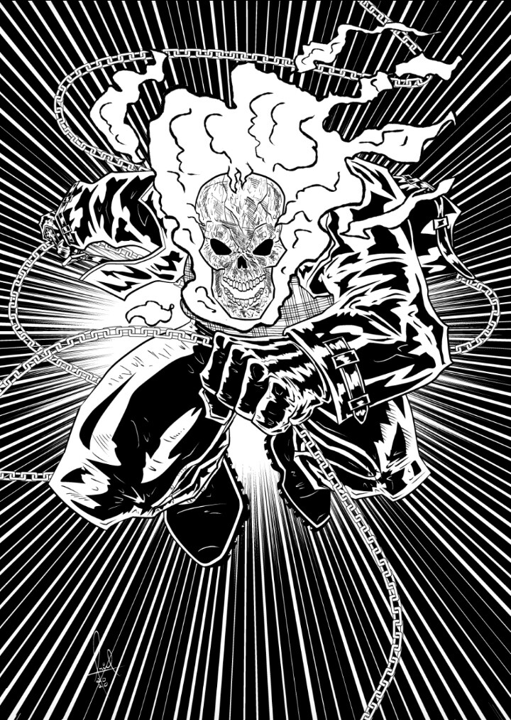 ArtStation - Ghost Rider SOV 2020