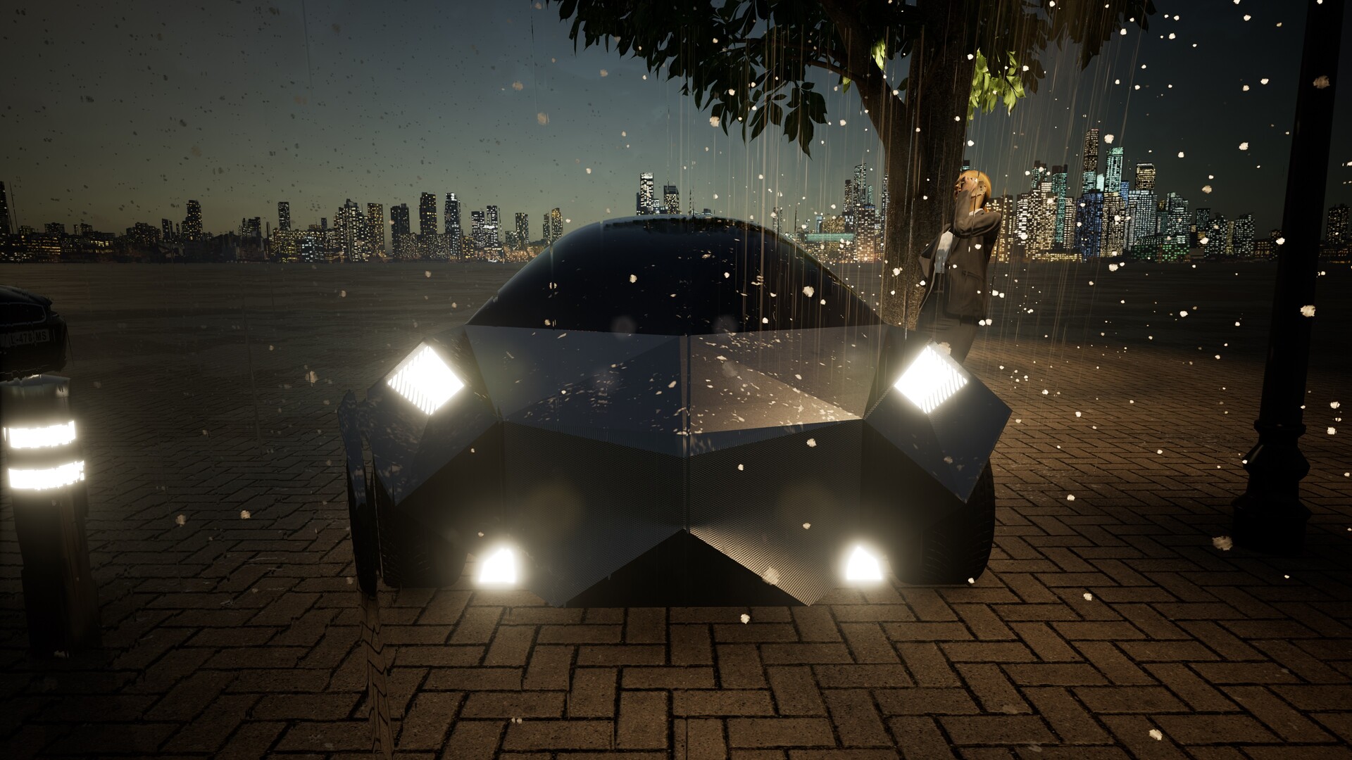 ArtStation - Tesla Compact Car Concept