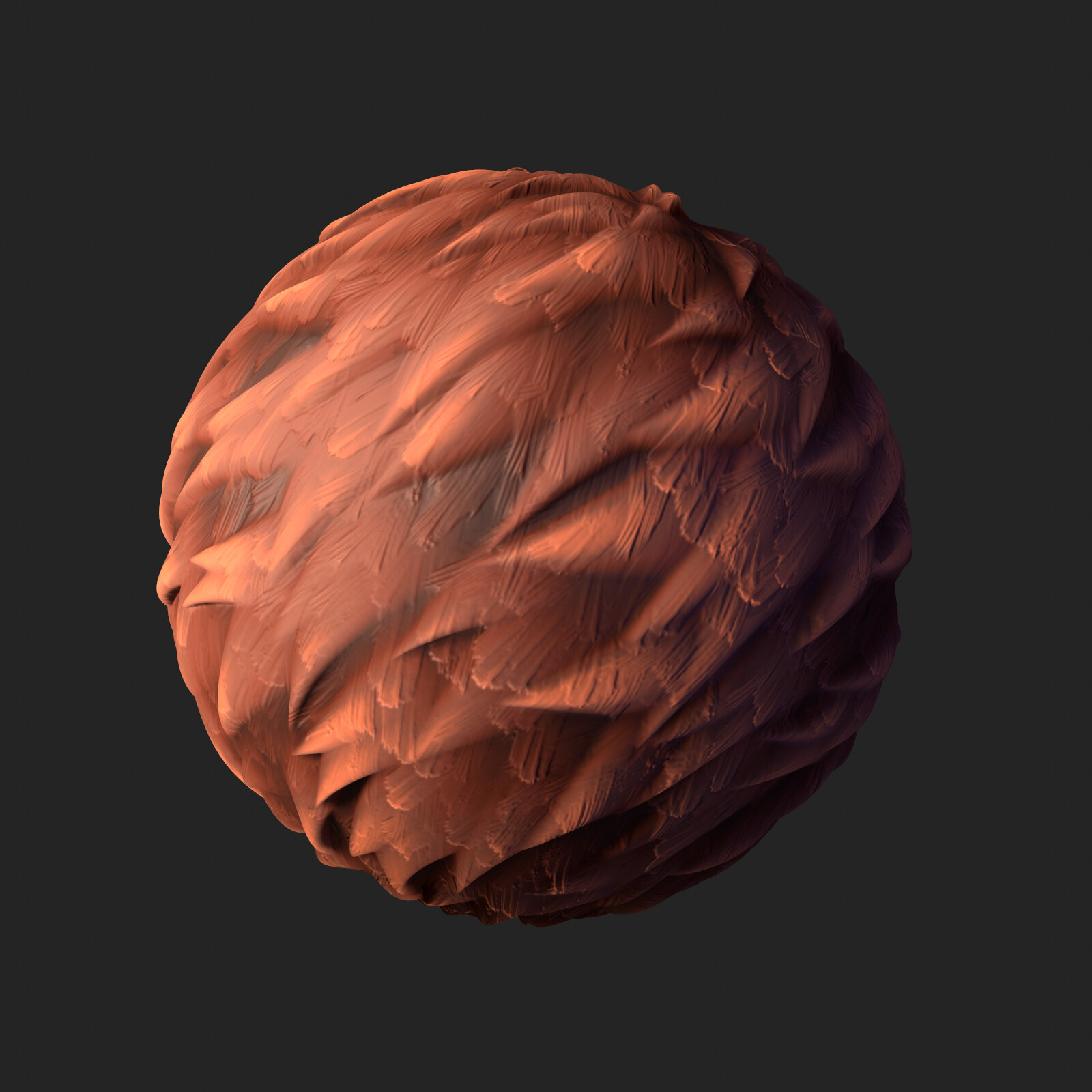 ArtStation - Material - Oil painting - Fur