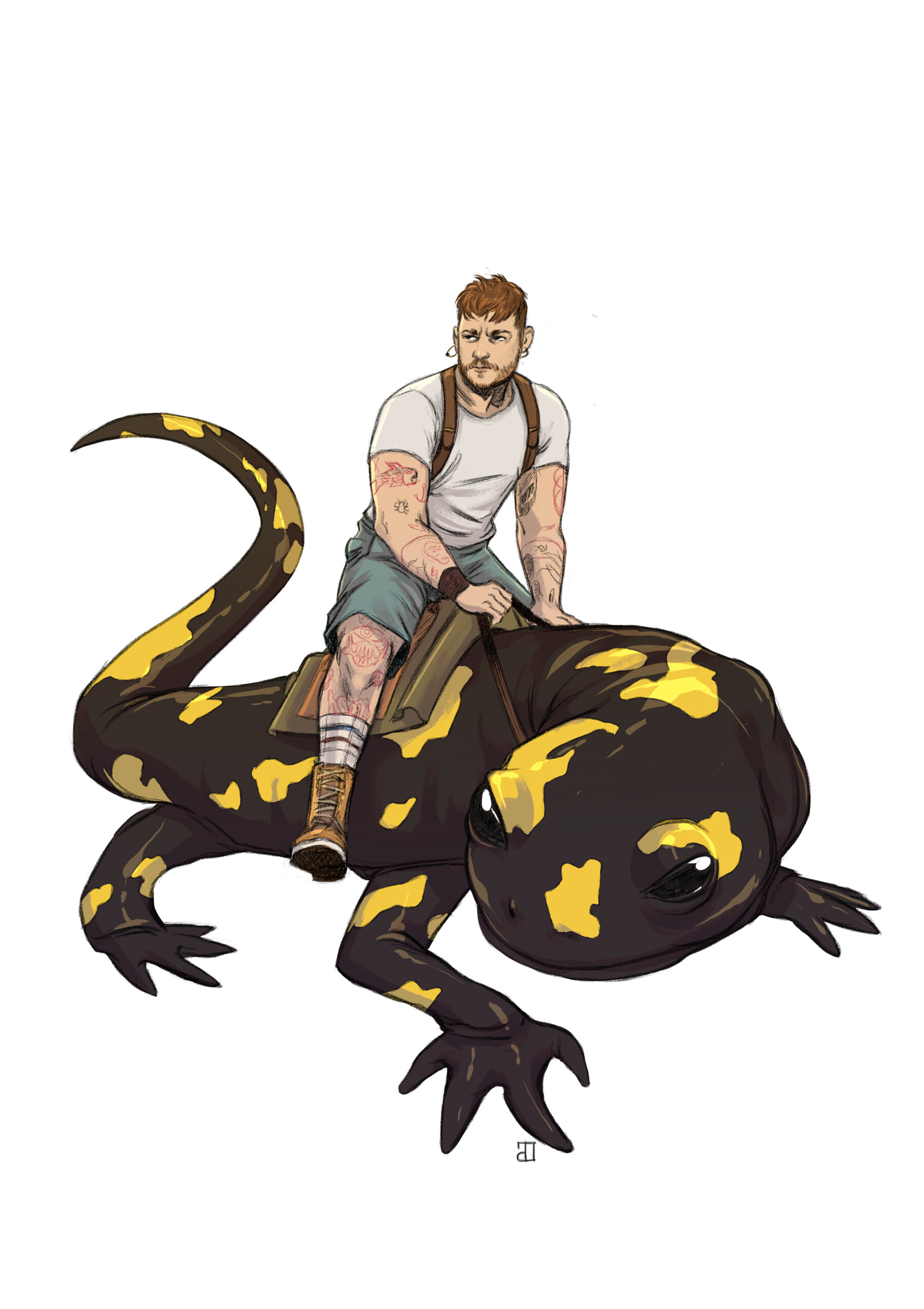 ArtStation - Lizard explorer