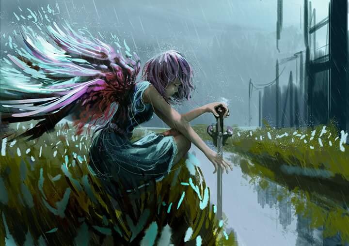 ArtStation - fallen angel