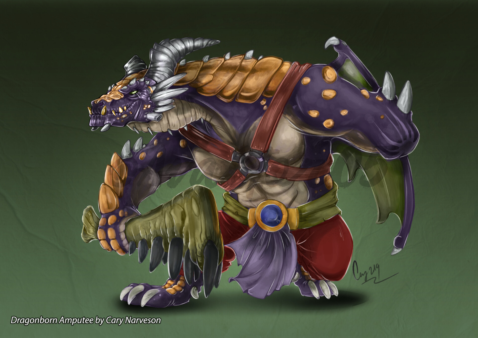 ArtStation - Bravak is ready to fight!