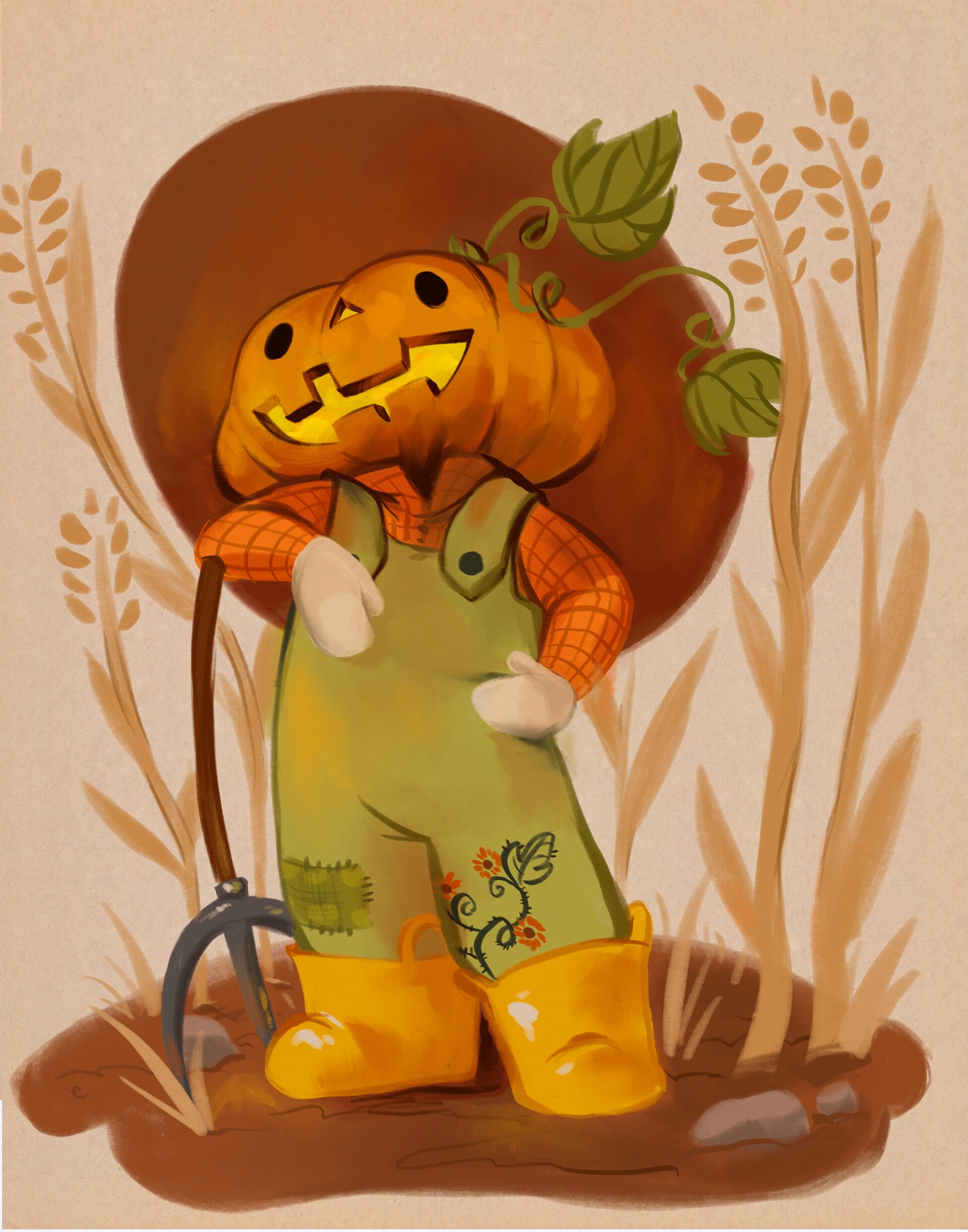ArtStation - Pumpkin patch