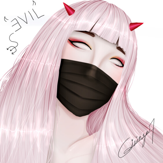 ArtStation - Evil portrait