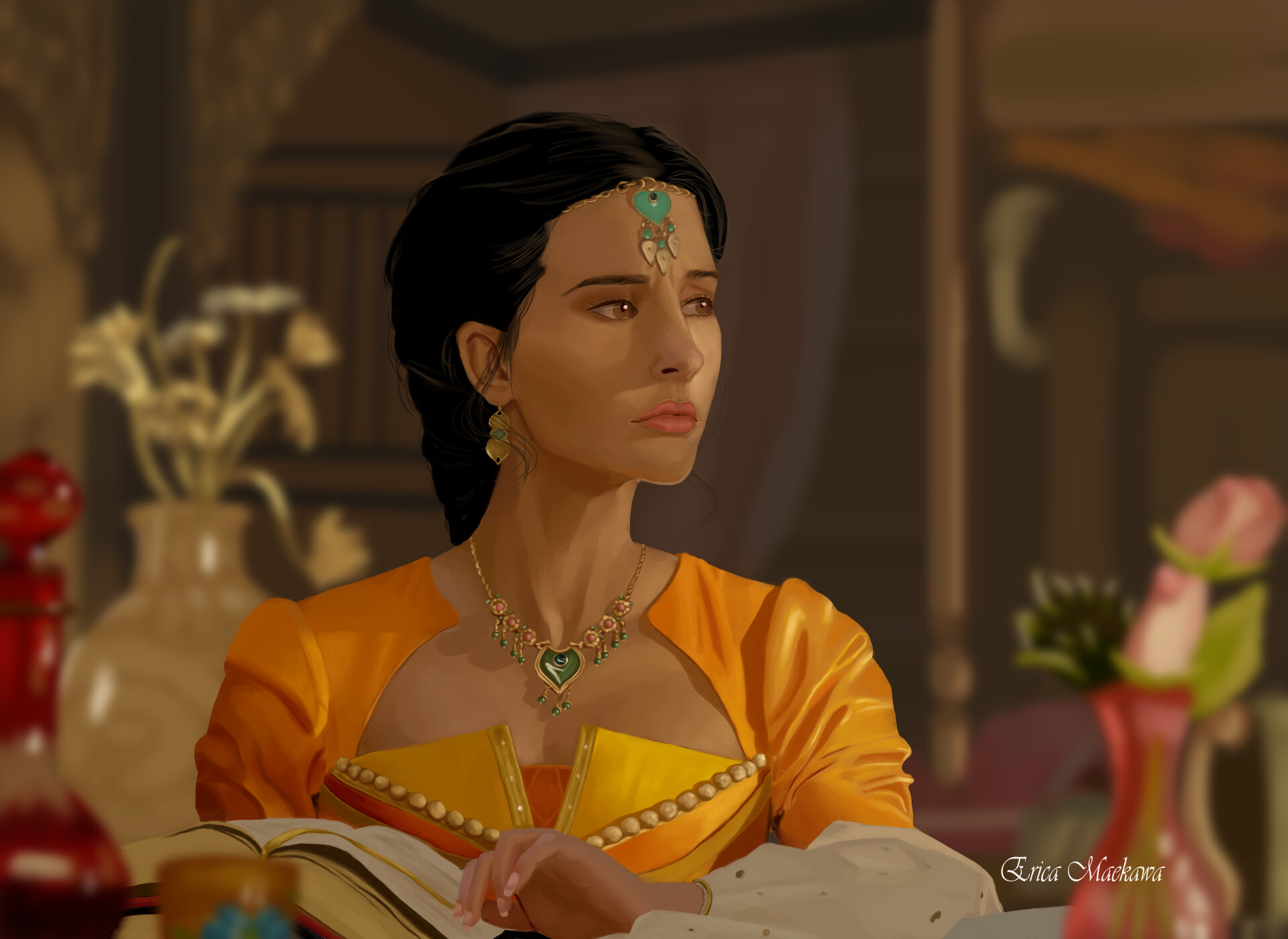 ArtStation - Painting from movie - 02