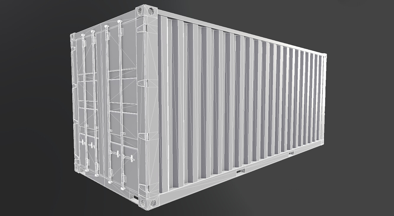 Andy Coxall - TEU 20 Shipping Container