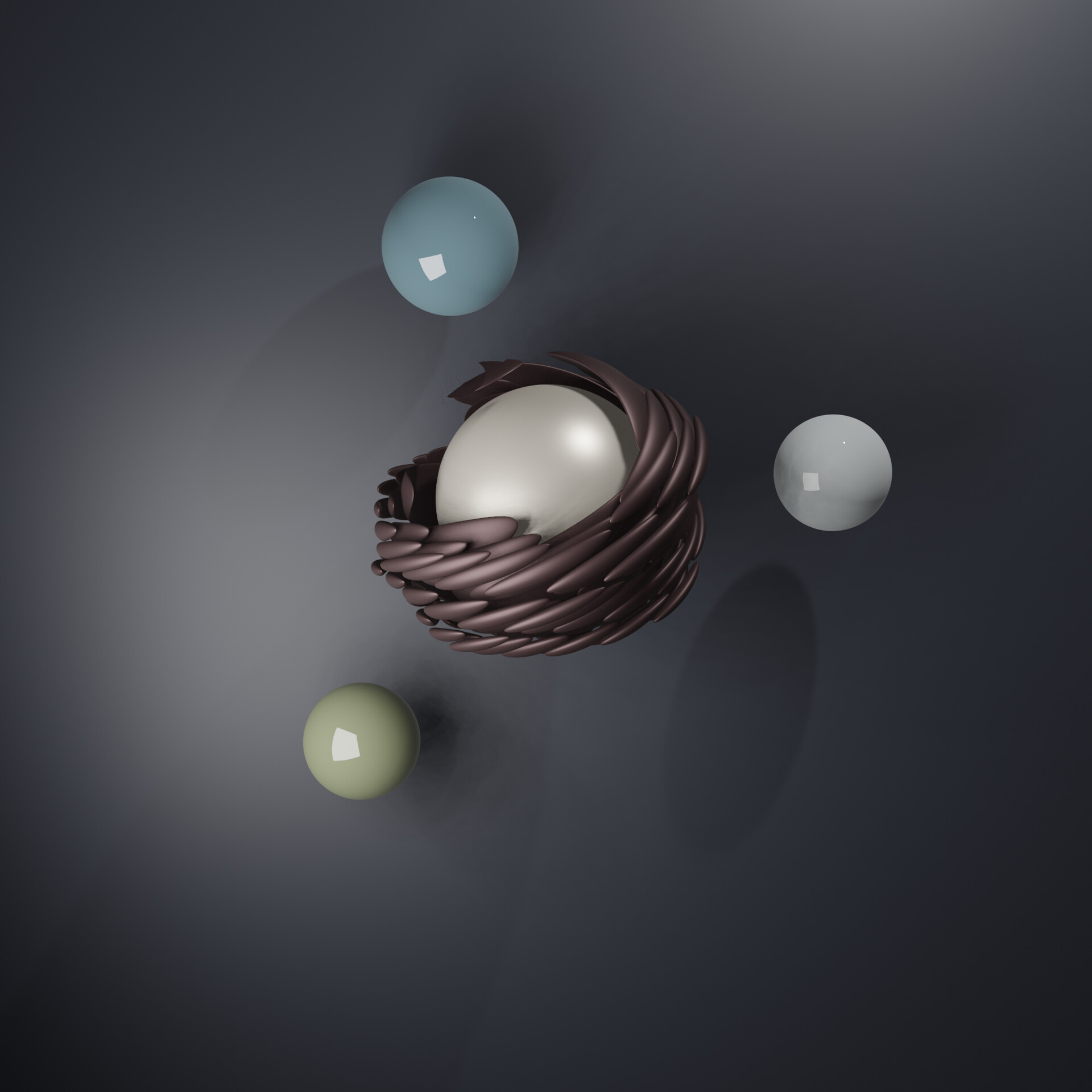 ArtStation - 3D Abstract Artwork in two variations