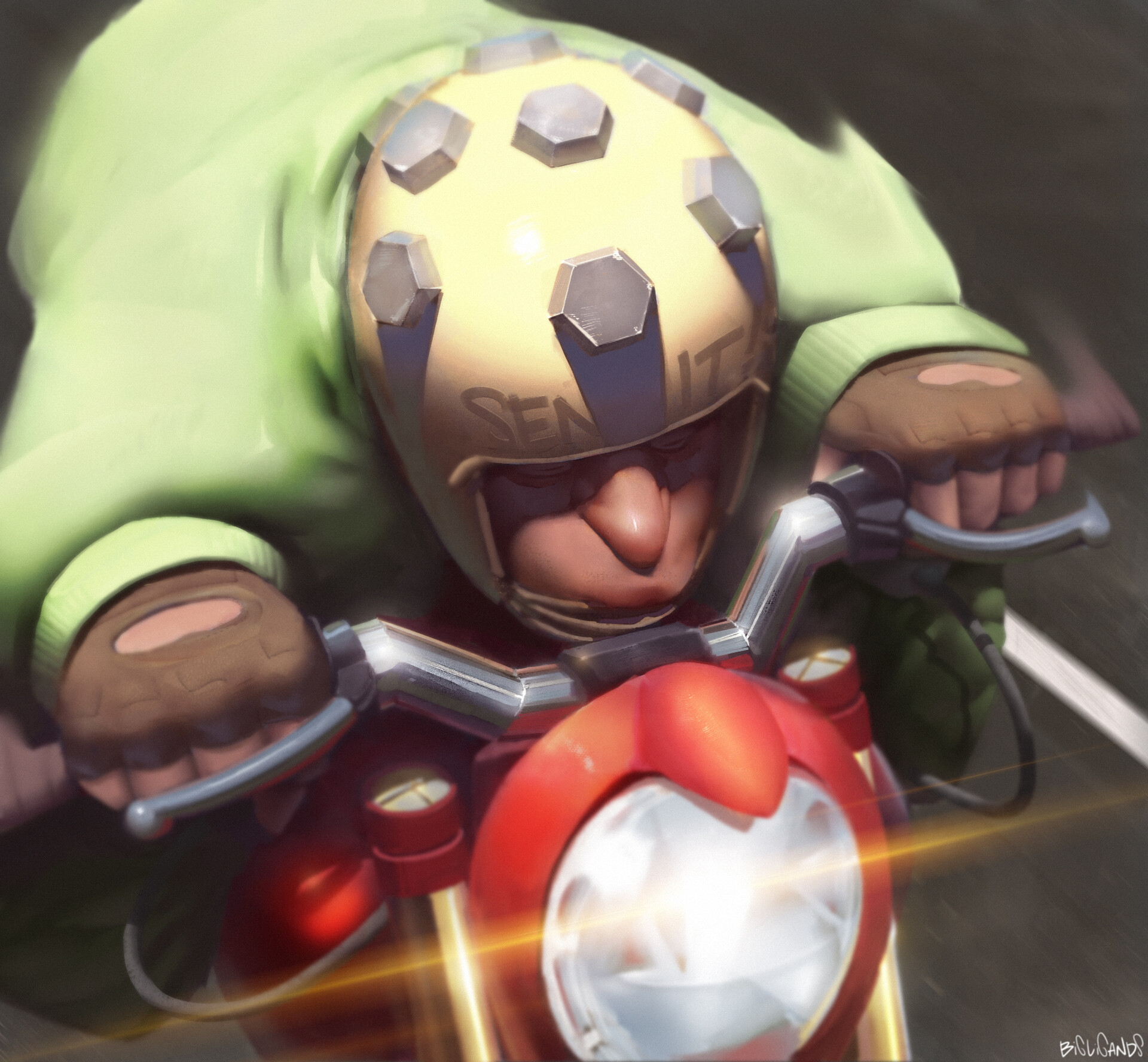 ArtStation - Zoomin - Trials Fanart