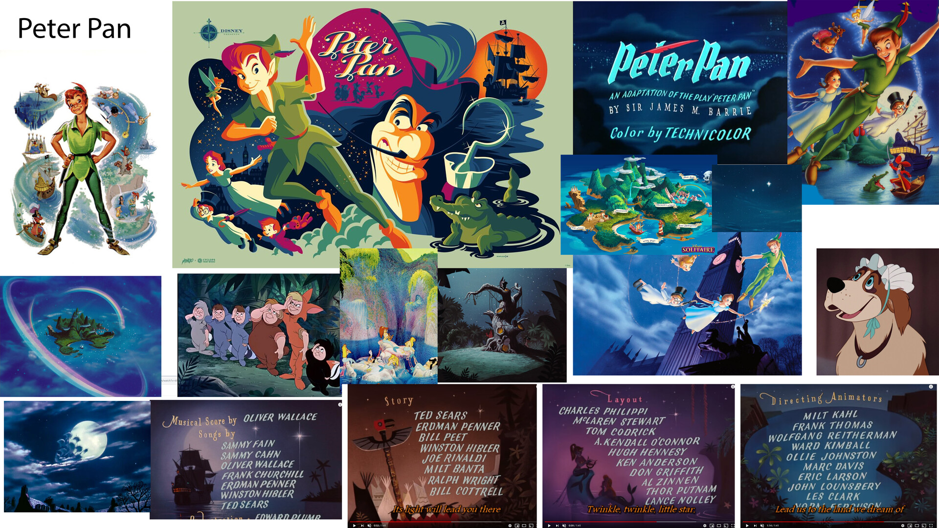 Casey Bauers - Peter Pan Title Sequence