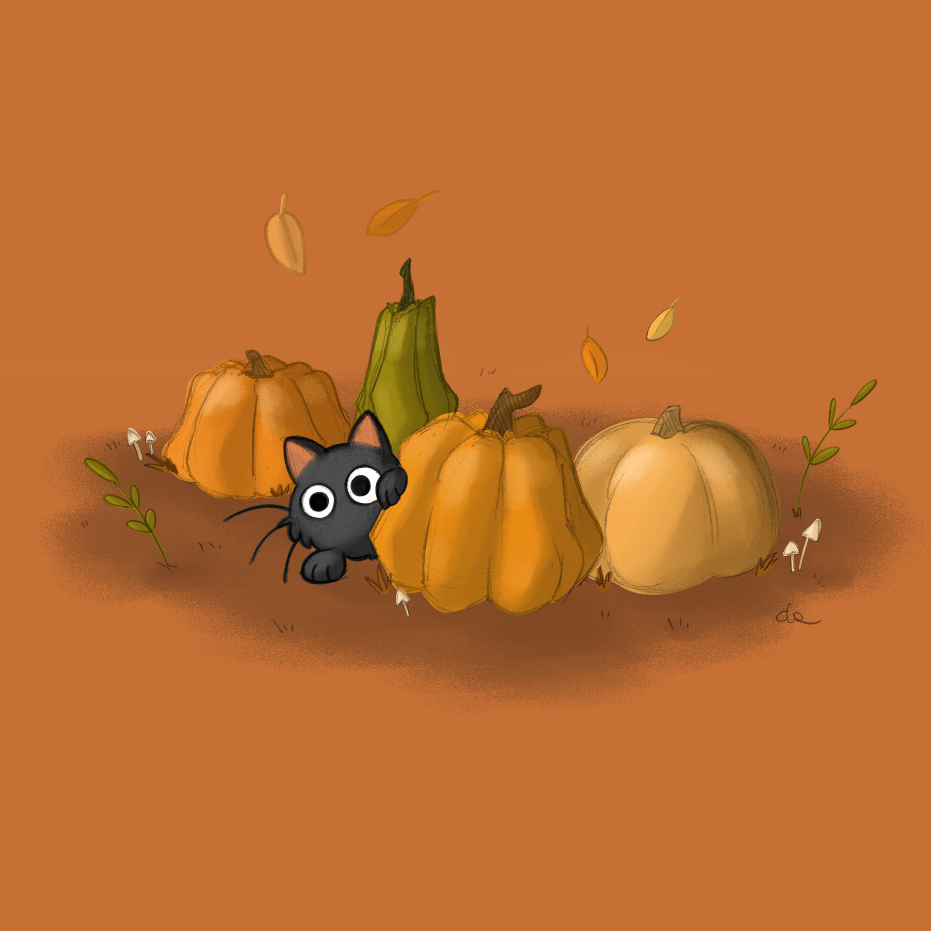 ArtStation - Spoopy Kitty