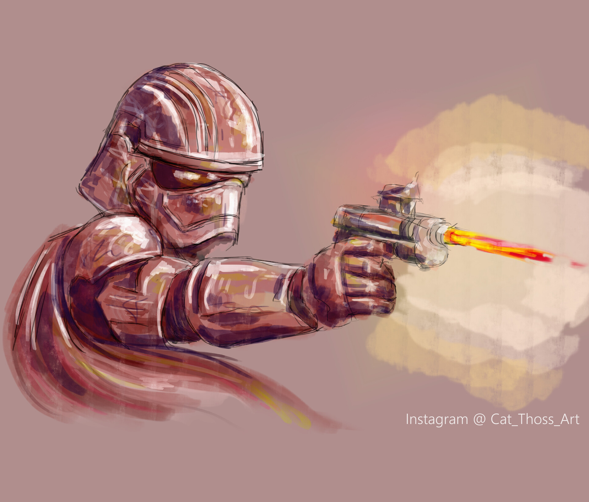 ArtStation - Captain Phasma Fanart