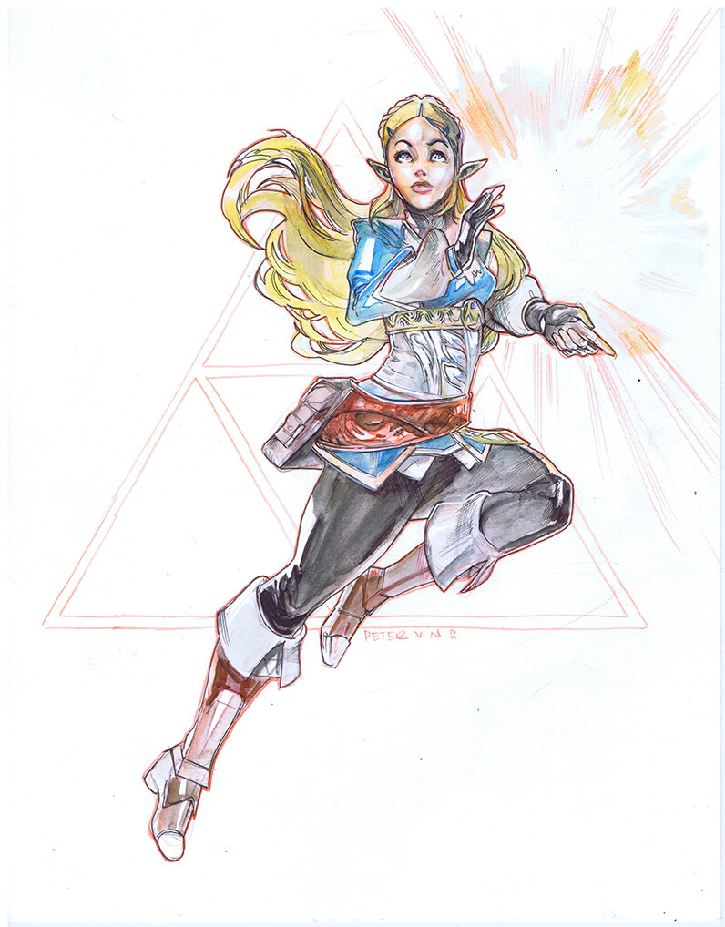 ArtStation - princess zelda