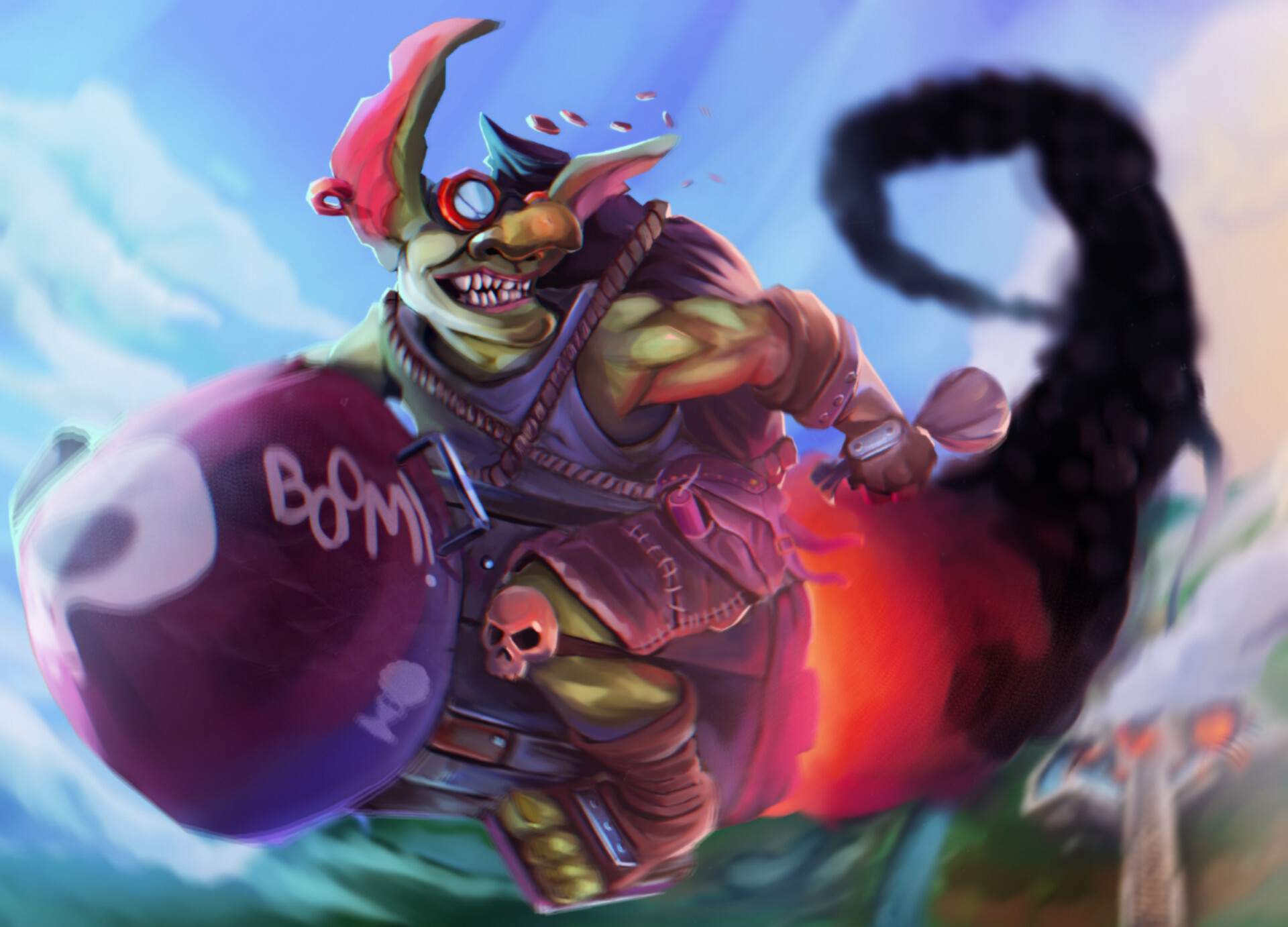 ArtStation - Goblin attack